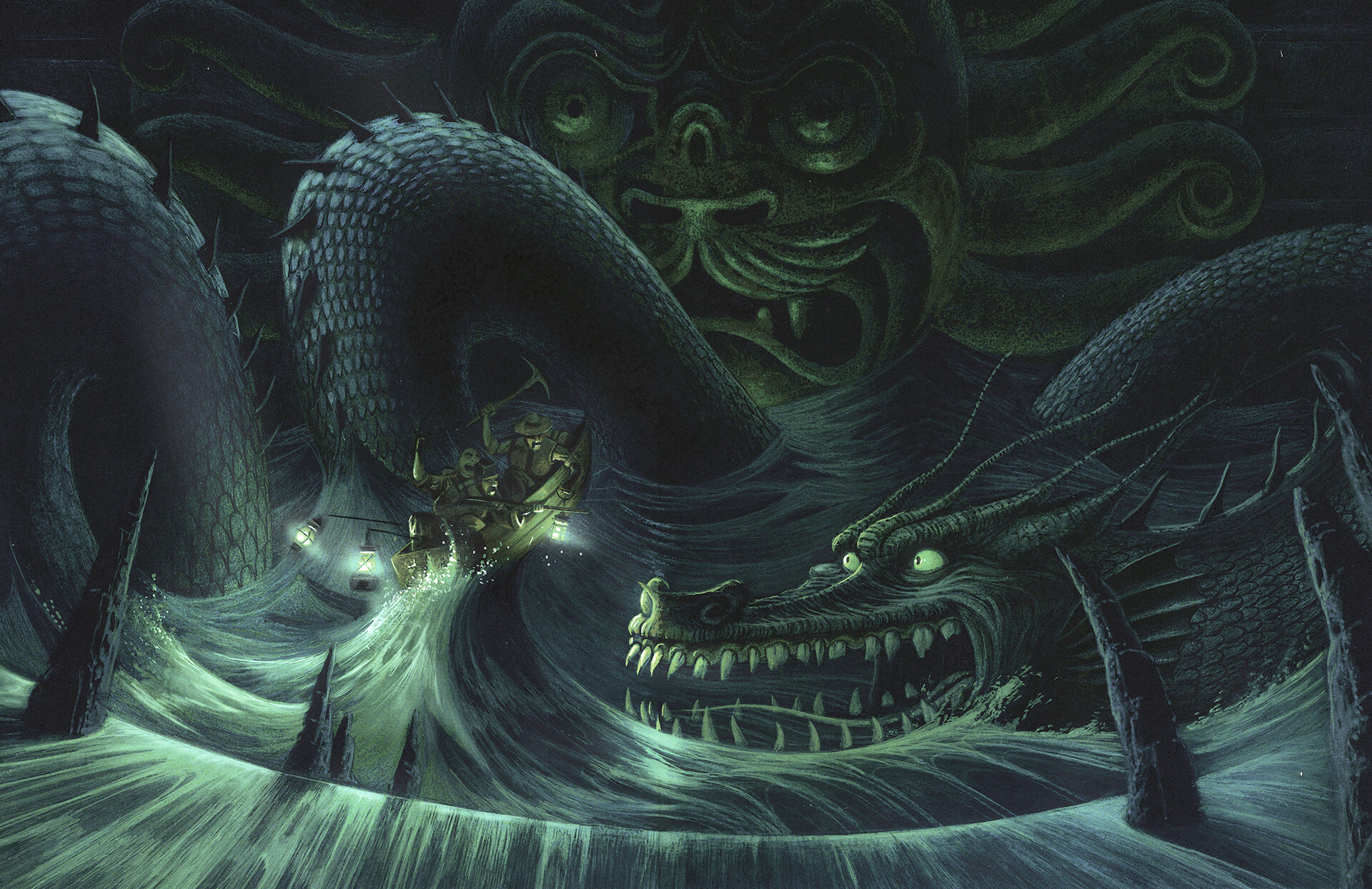 August Hall - Concept Art