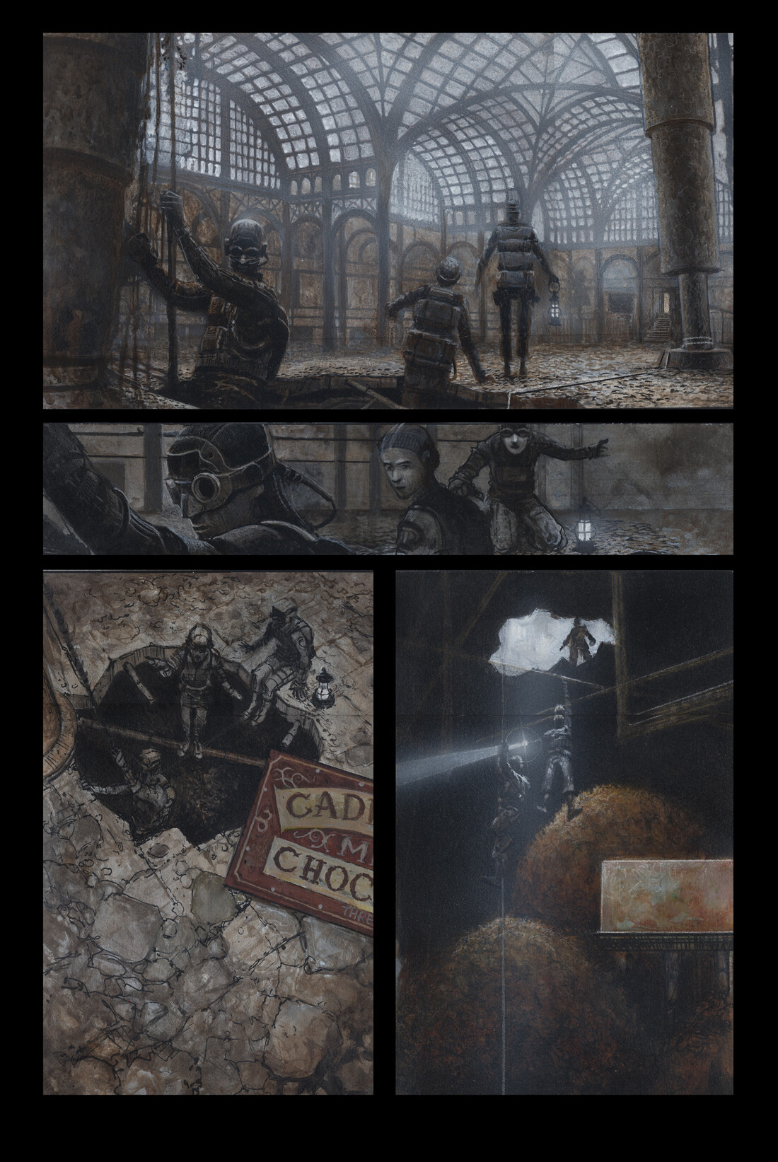 August Hall - Concept Art