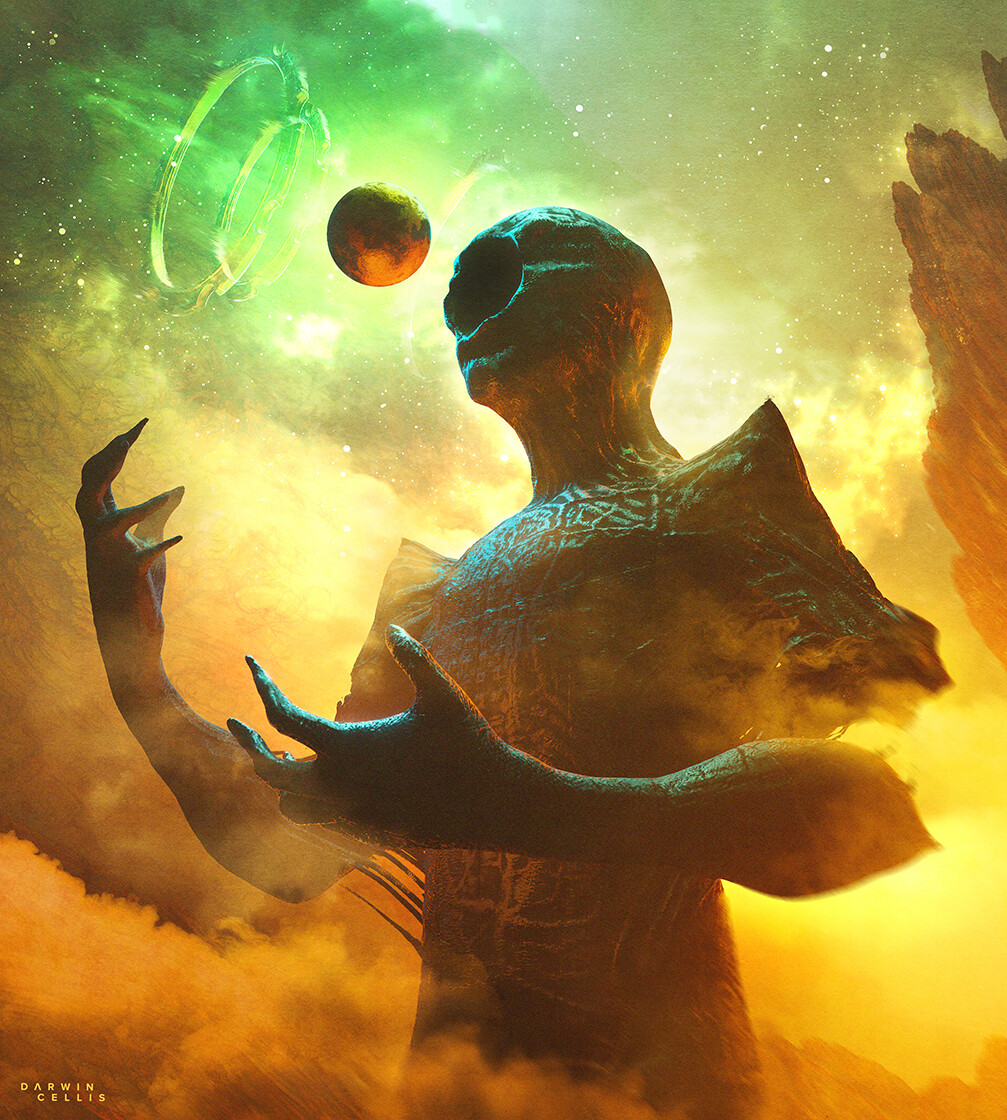 Grobletombus Marble Eyes by _TrevorSpace_ : ImaginaryWorldEaters