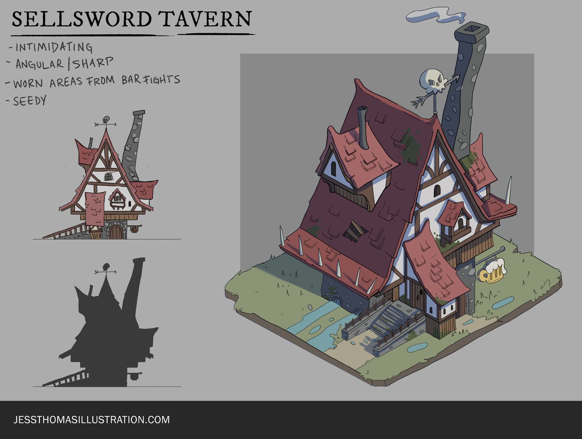 ArtStation - Medieval Architecture Concept Designs