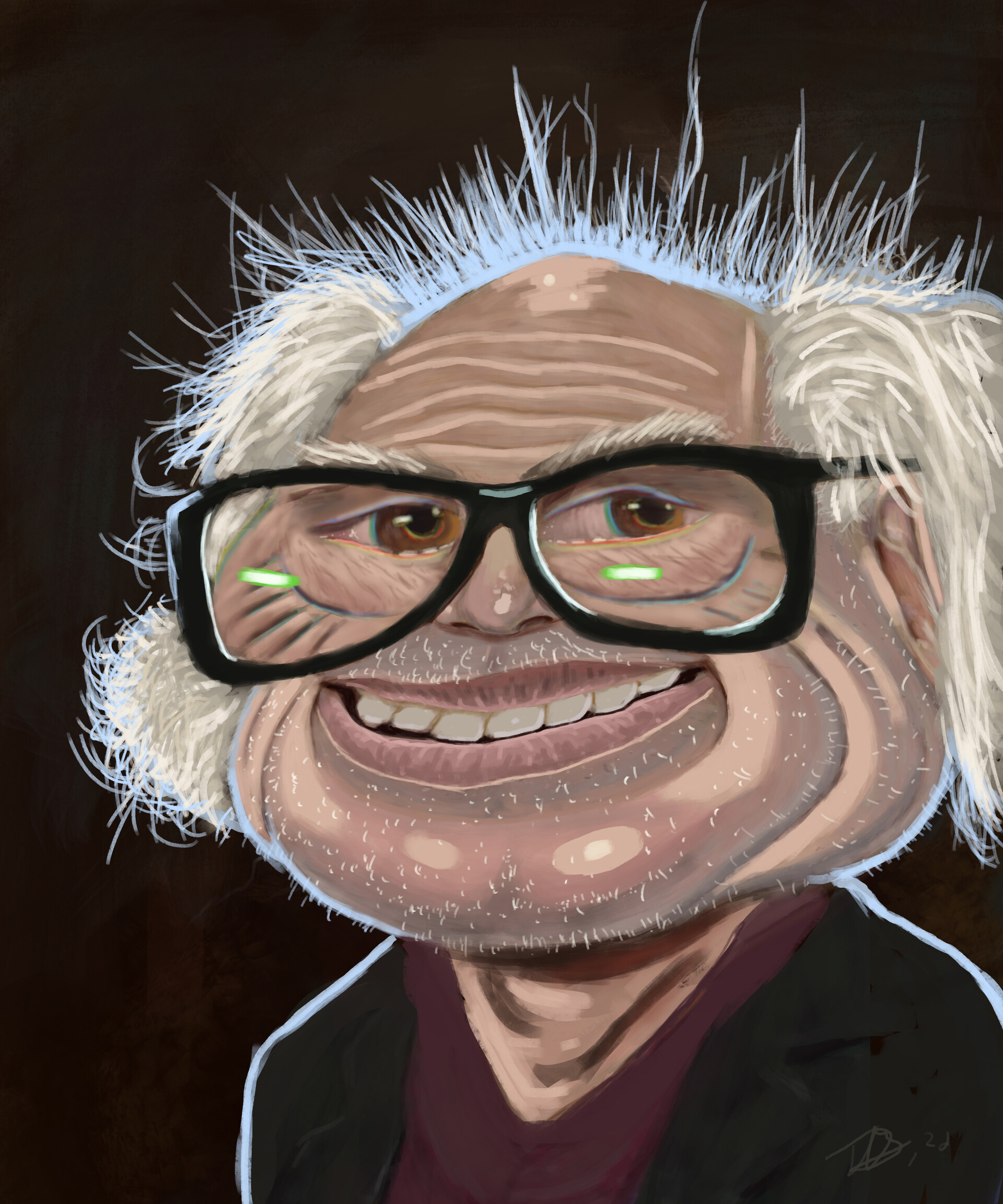 ArtStation - Danny Devito: Caricature