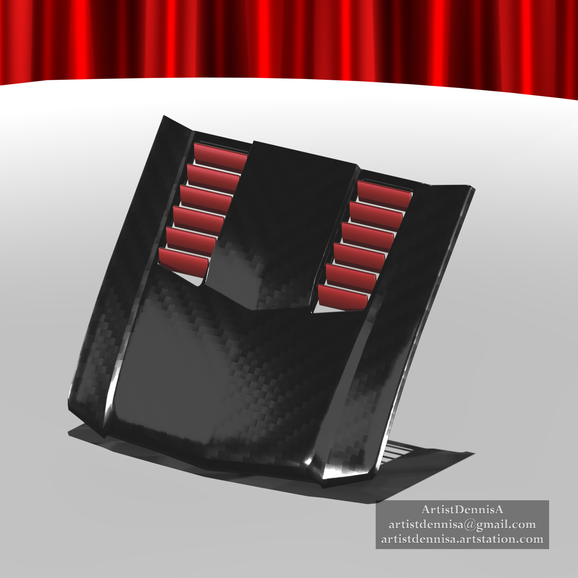 ArtStation - 3D Other - Car Hood 01