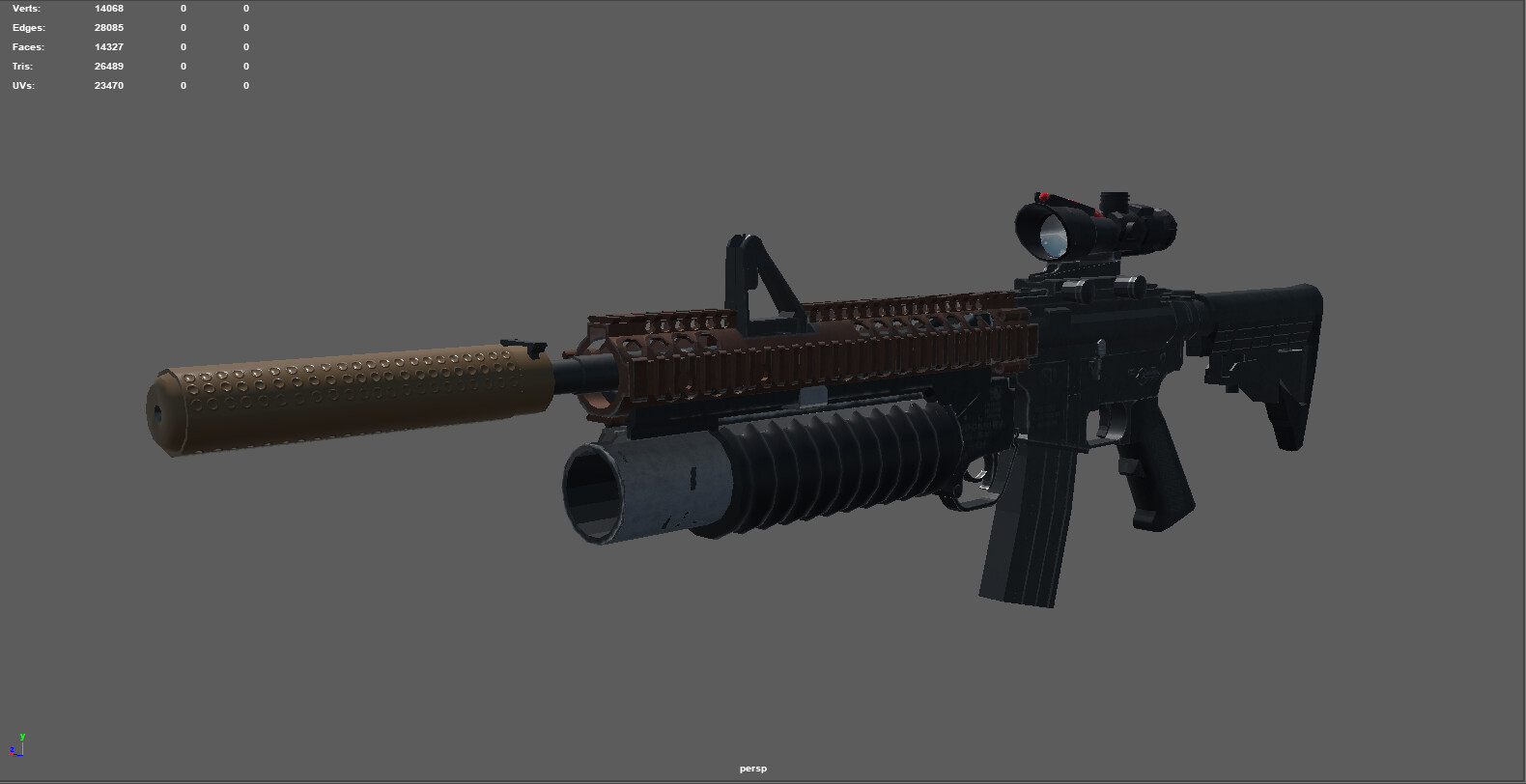 Ong Chee Yee - M4A1 SOPMOD BLOCK II