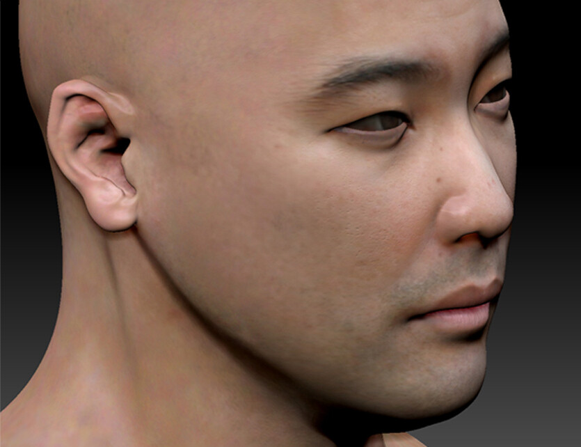 ArtStation - Asian Male Sculpt