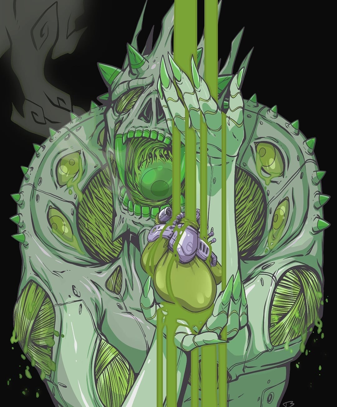 ArtStation - Toxic Queen's Heart