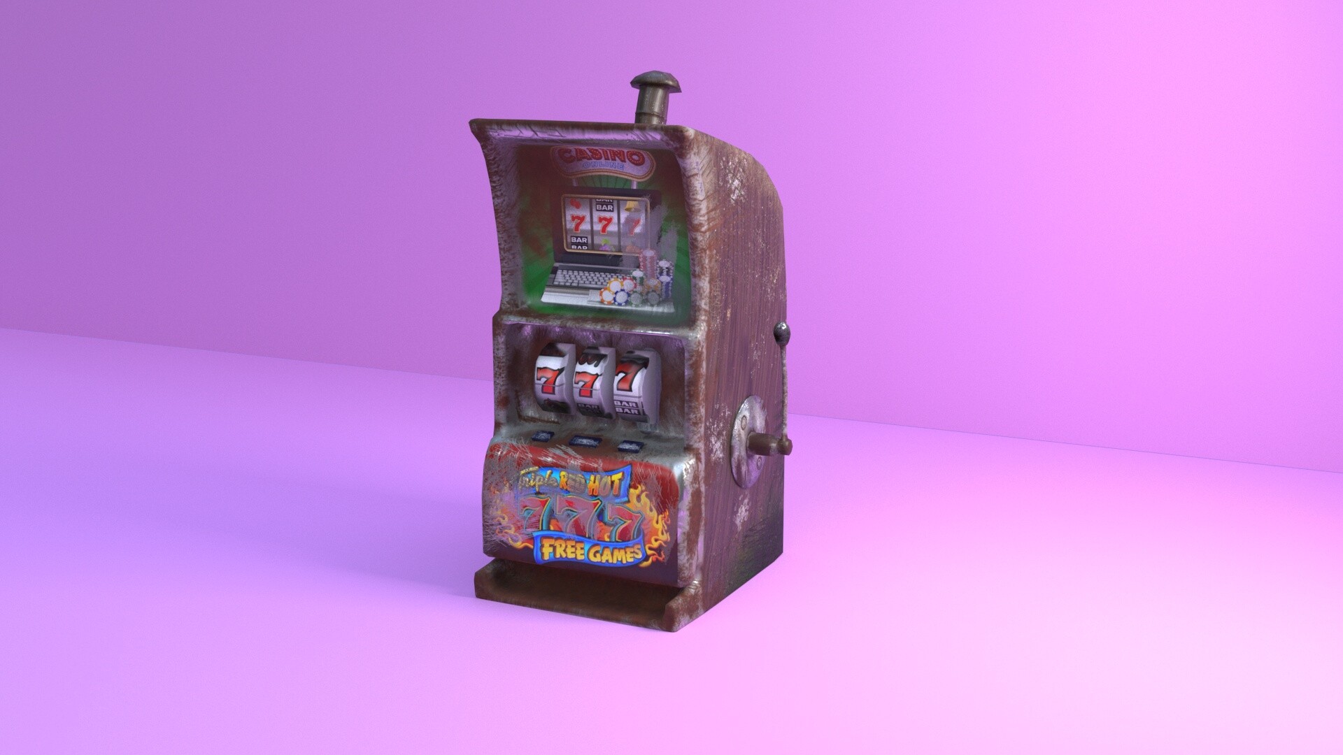 ArtStation - SLOT MACHINE - CASINO