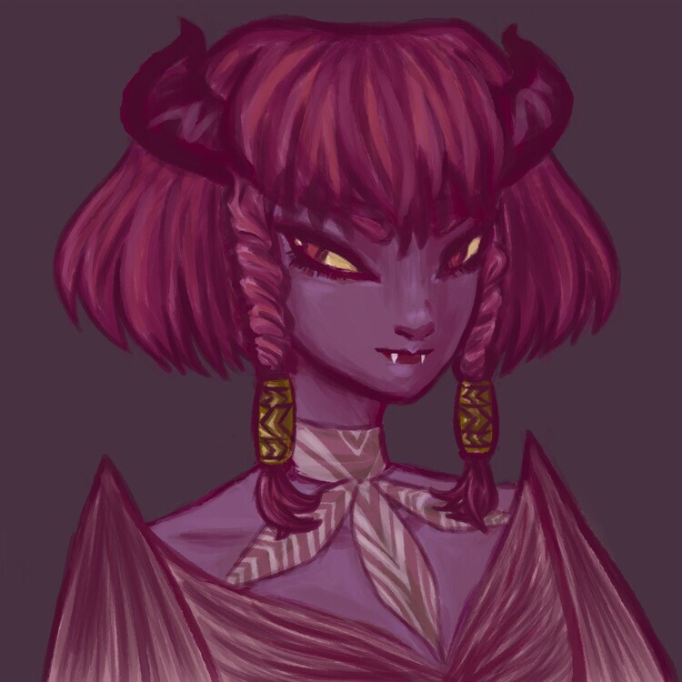 ArtStation - Demon babe