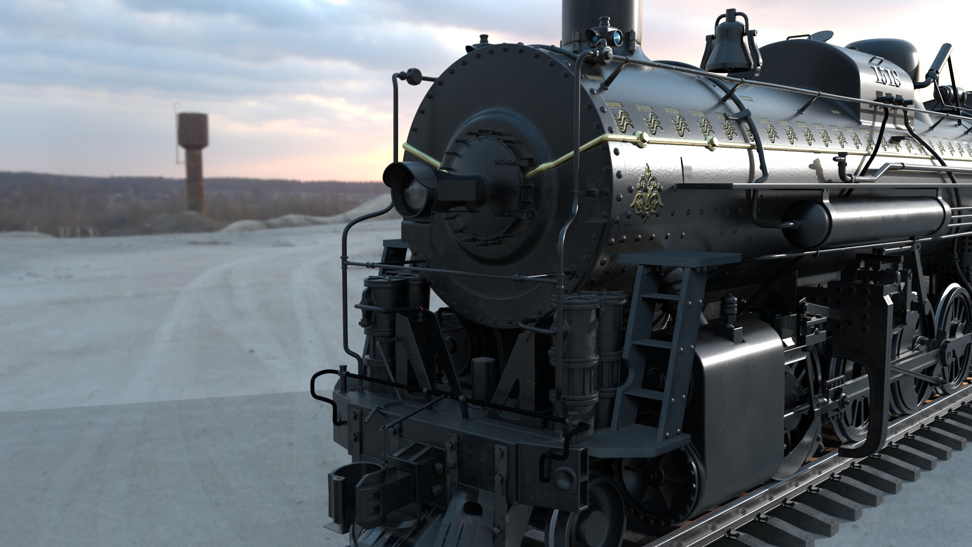ArtStation - Steam engine