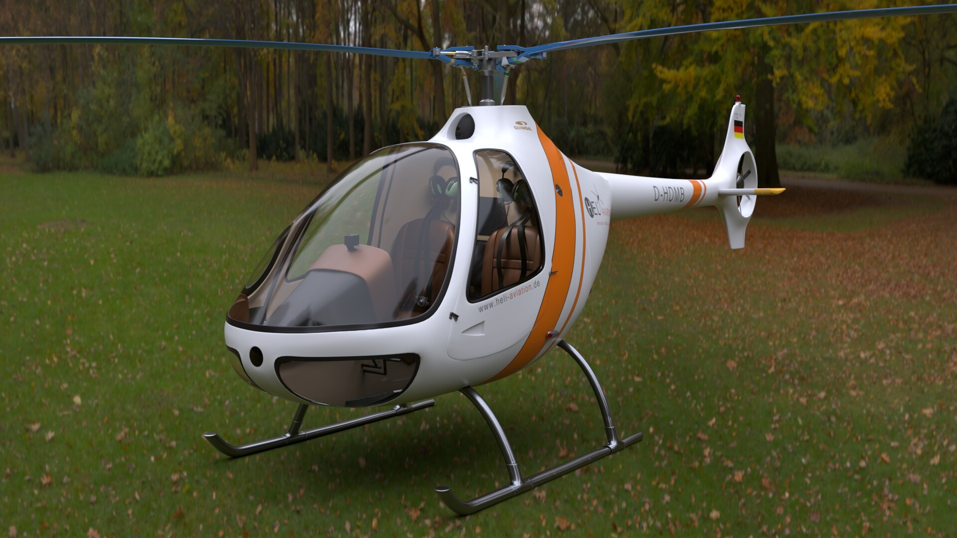 ArtStation - Guimbal Cabri G-2 Project (Photo Realistic)