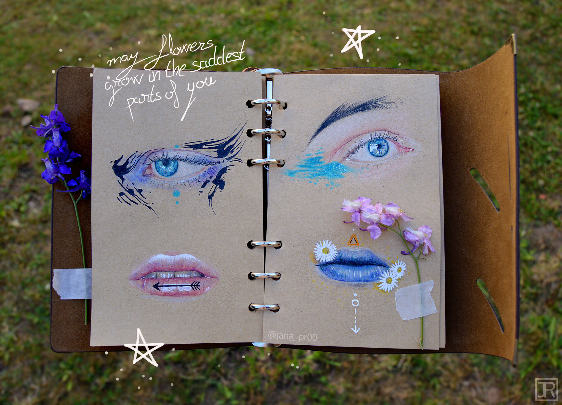 ArtStation - Floating notebook