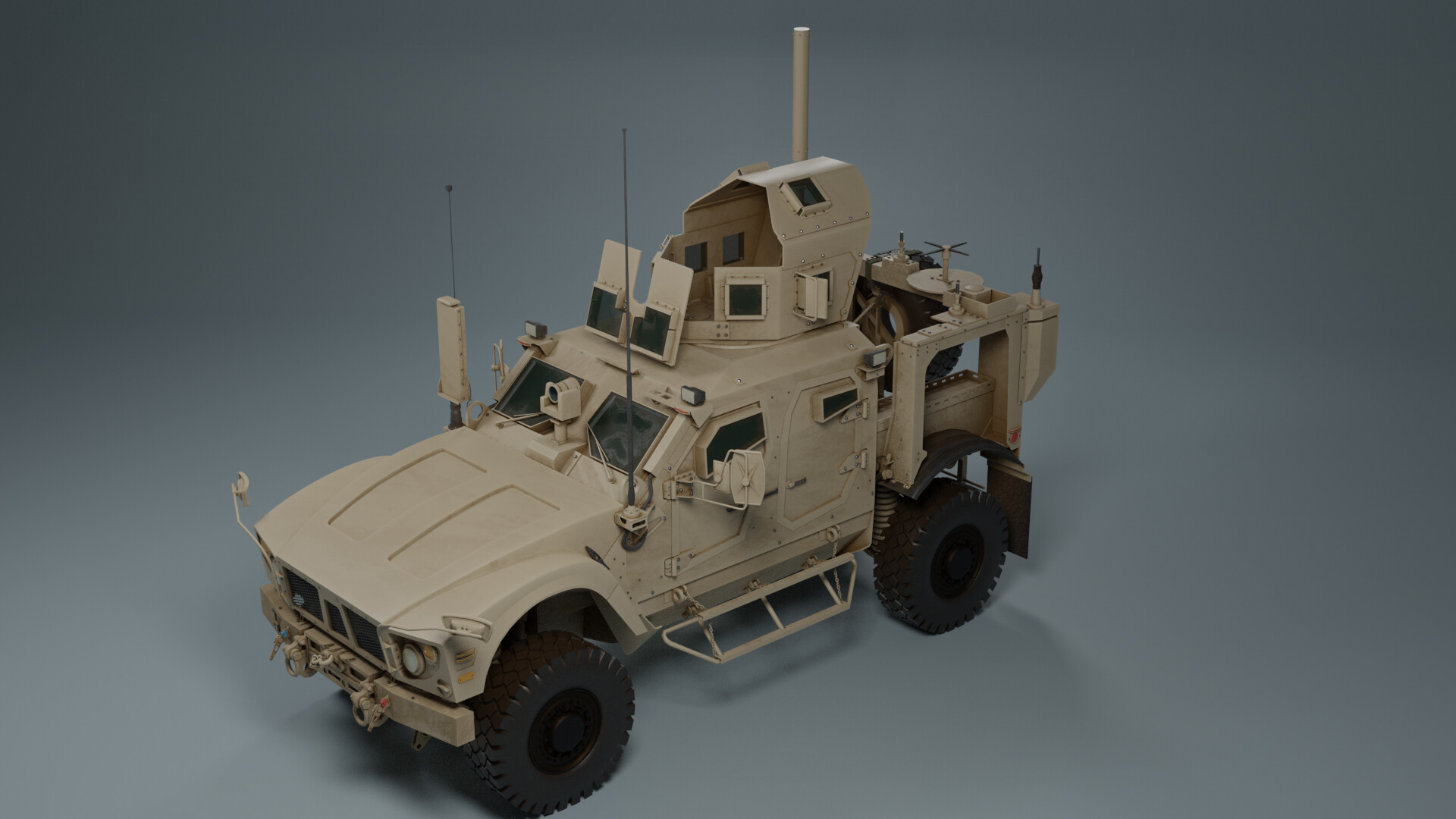 ArtStation - Oshkosh MATV Blender 2.8