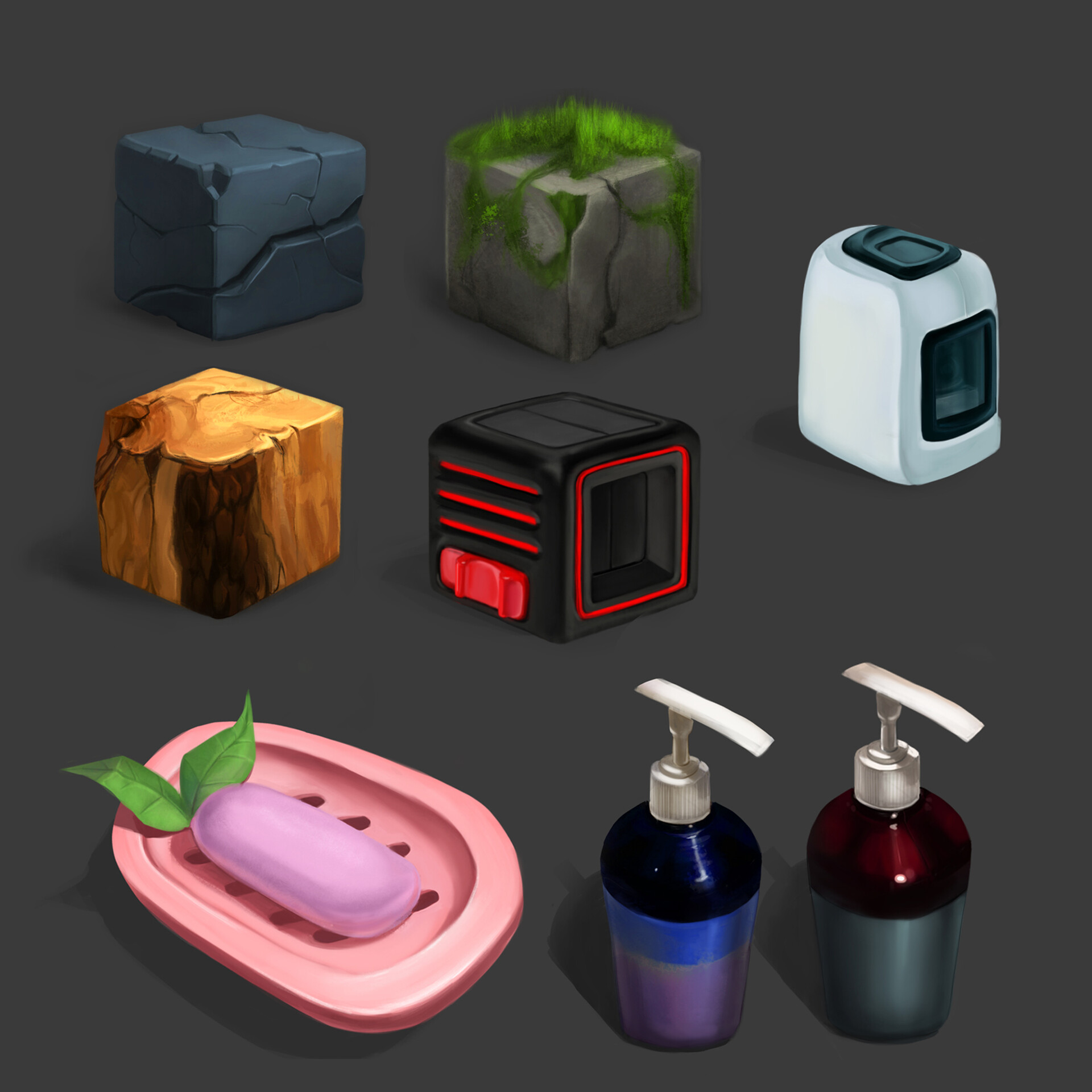 ArtStation - 2d game objects