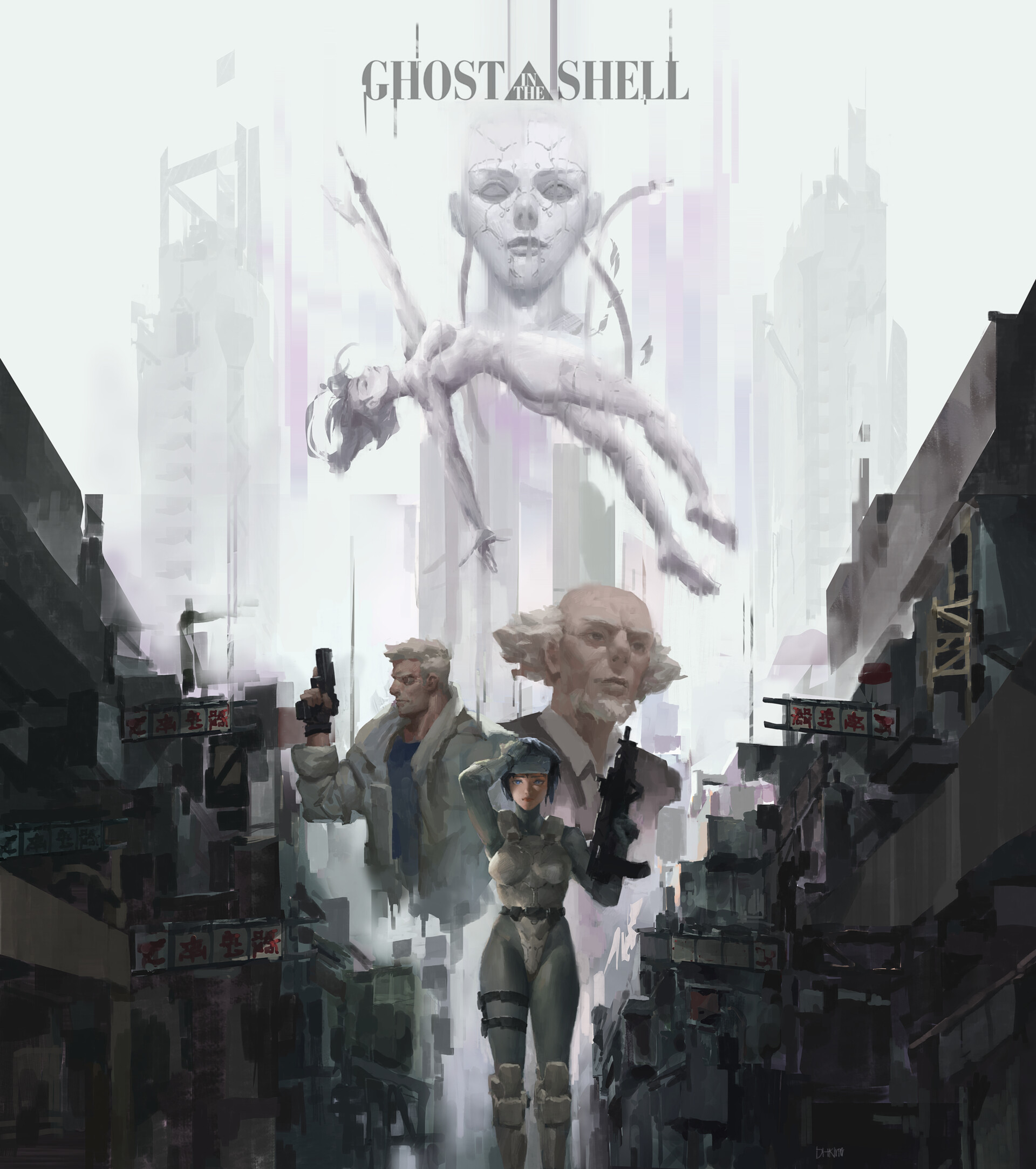 ArtStation - ghost in the shell