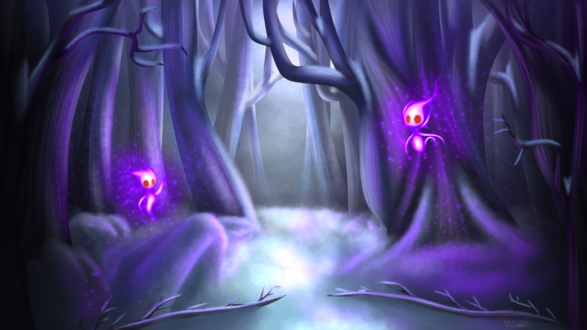 ArtStation - Spiritual forest