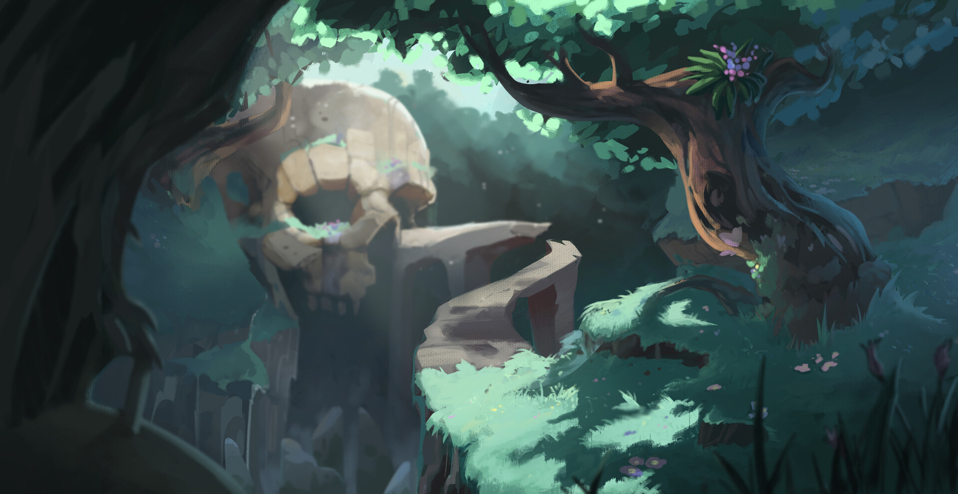 ArtStation - Skull Temple