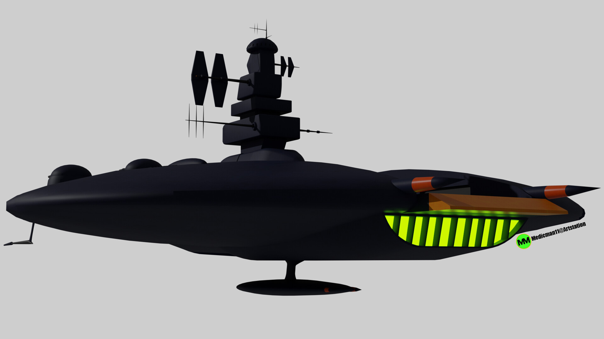 Erik Lovejoy - Space Battleship Yamato: Harvester-Class Carrier