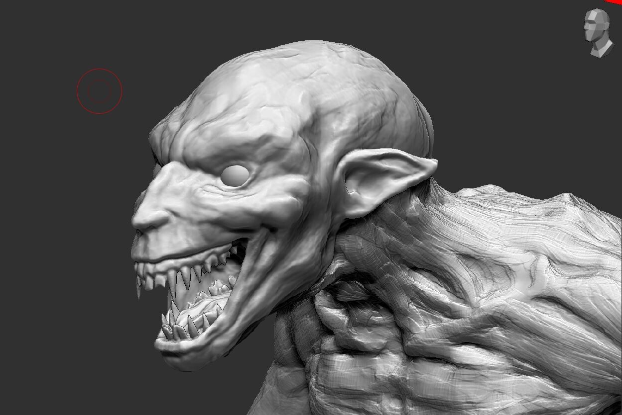 stephen ions - Lovecraft Ghoul - concept art by the fantastic Steve De ...