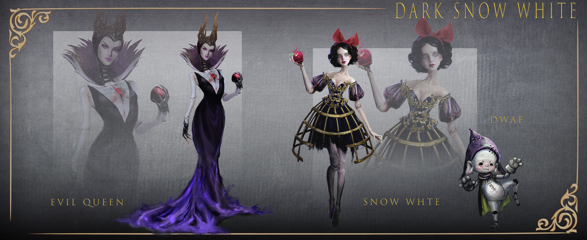 ArtStation - Dark Snow White