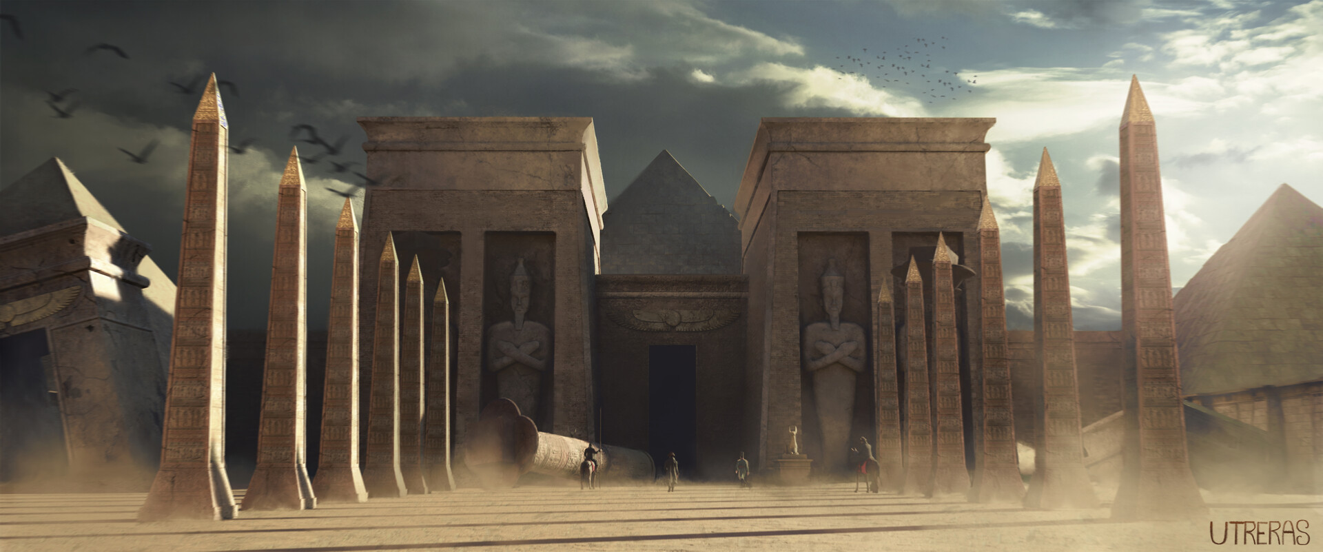 ArtStation - Temple treasure hunt 2