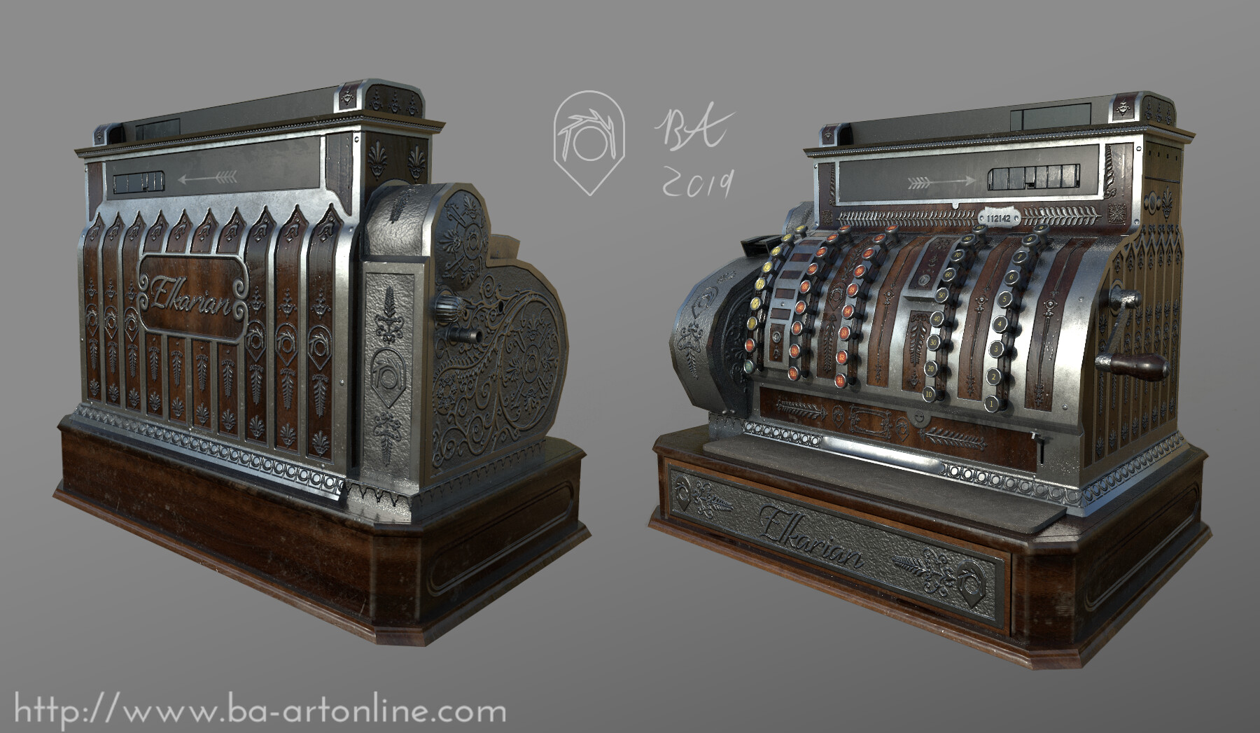 ArtStation - Old-Timey Register