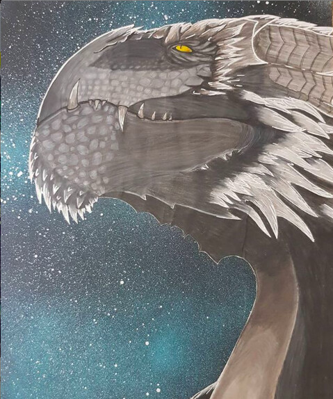 ArtStation - Moon Dragon