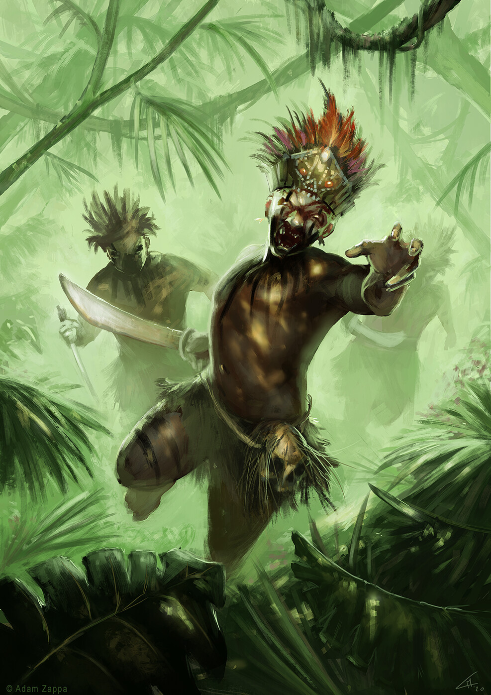 ArtStation - Jungle hunters