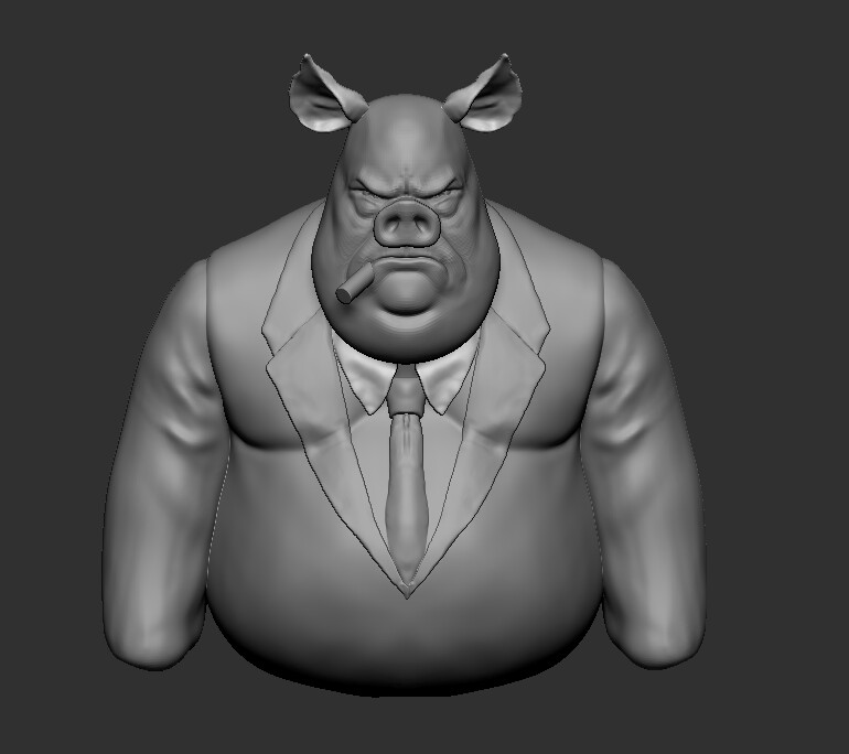 ArtStation - WIP l Pig