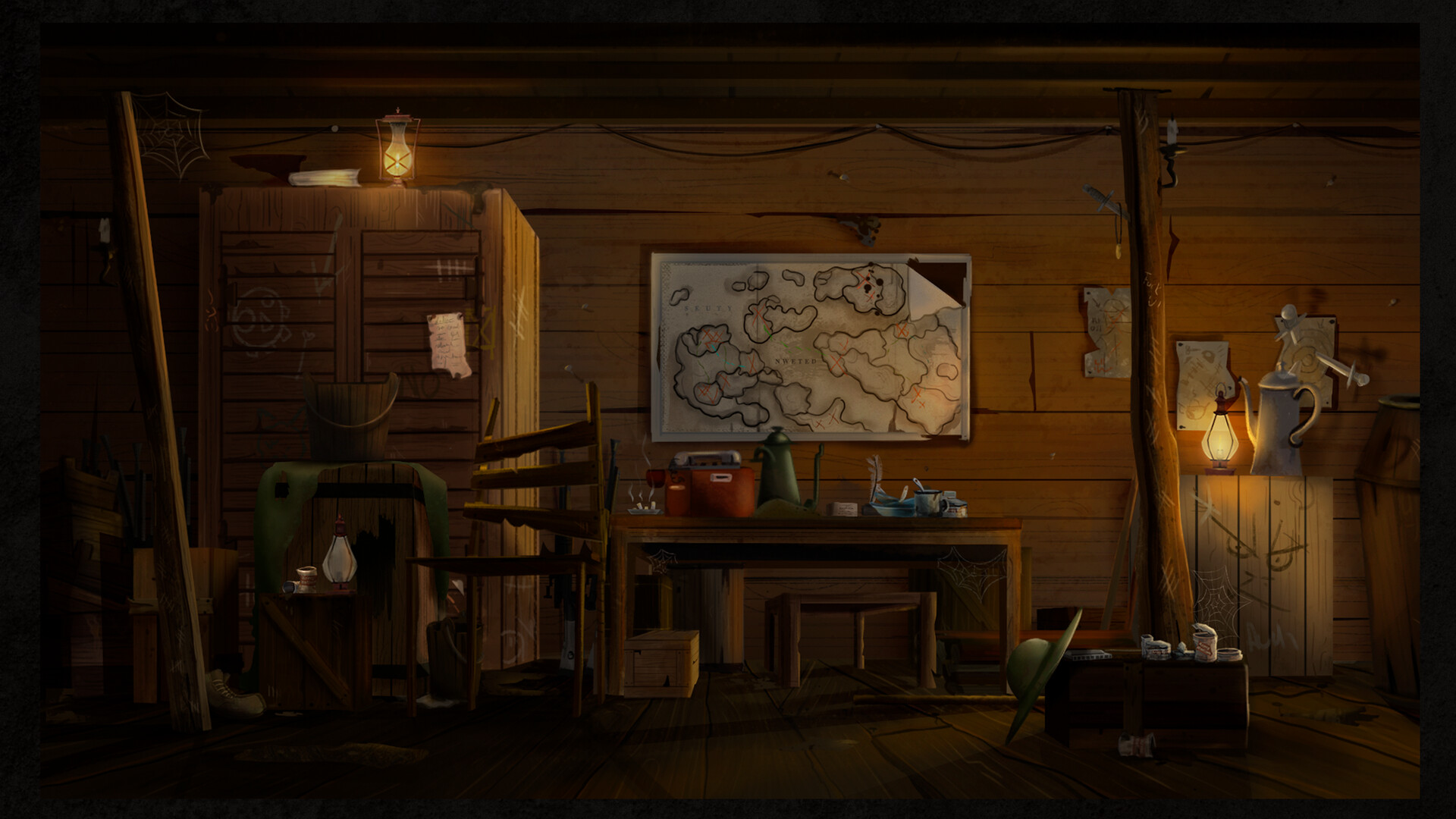 ArtStation - Trench room