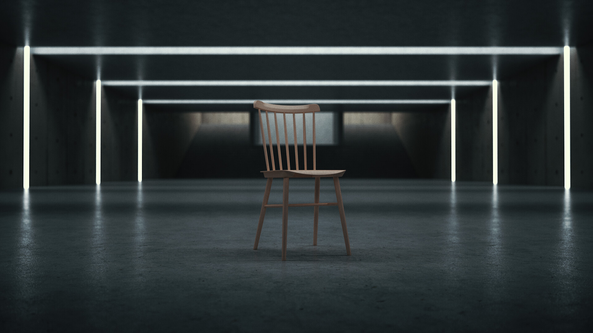 ArtStation - Lonely Chair