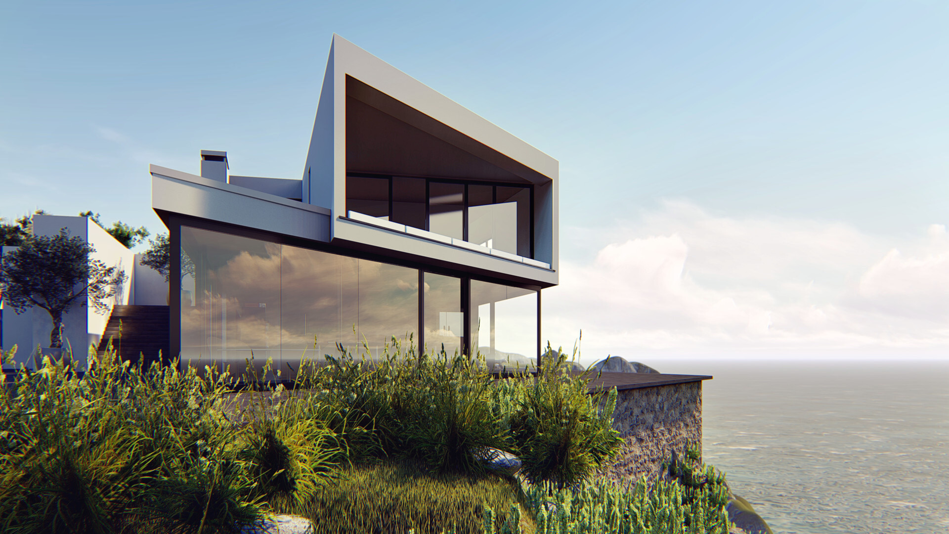 ArtStation - VR / Virtual Tour AIBS house.