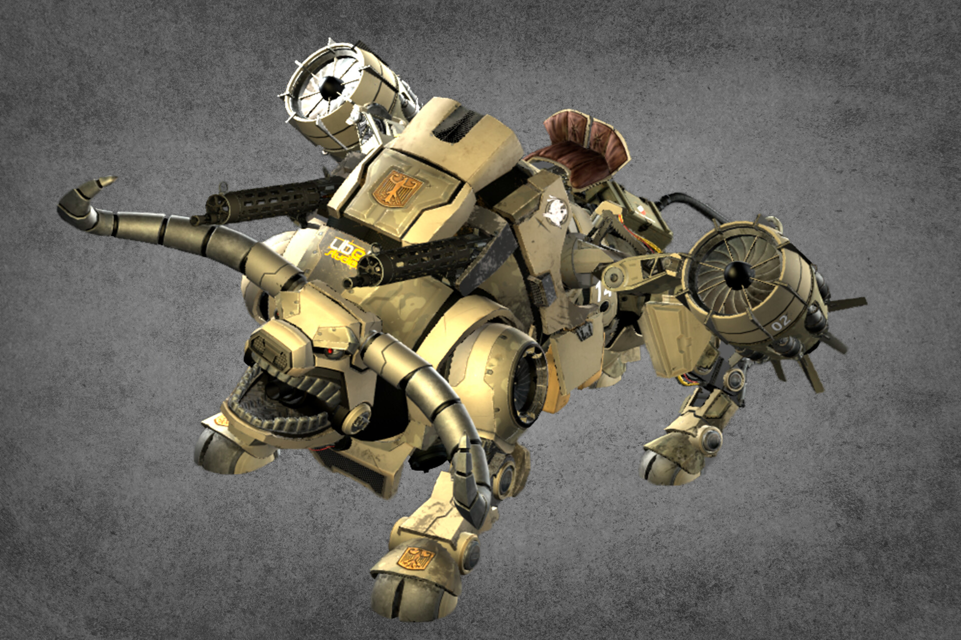 ArtStation - Mecha Uro Libel Studios