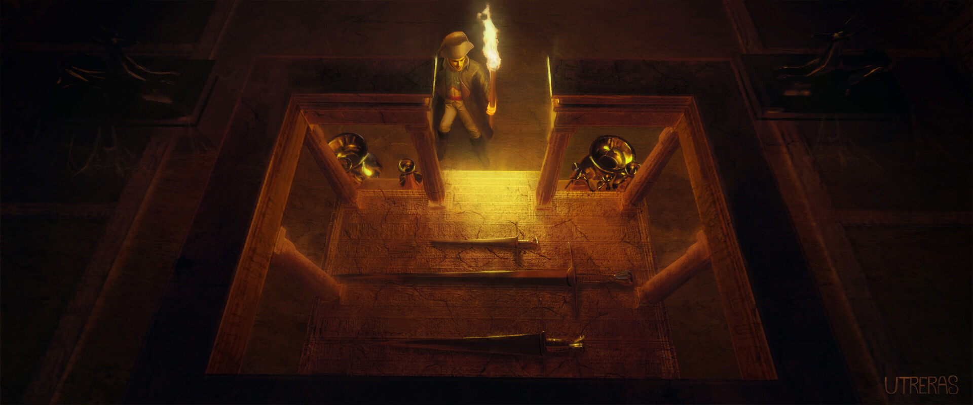 ArtStation - Ancient Temple Treasure Hunt : Anubis Temple 3