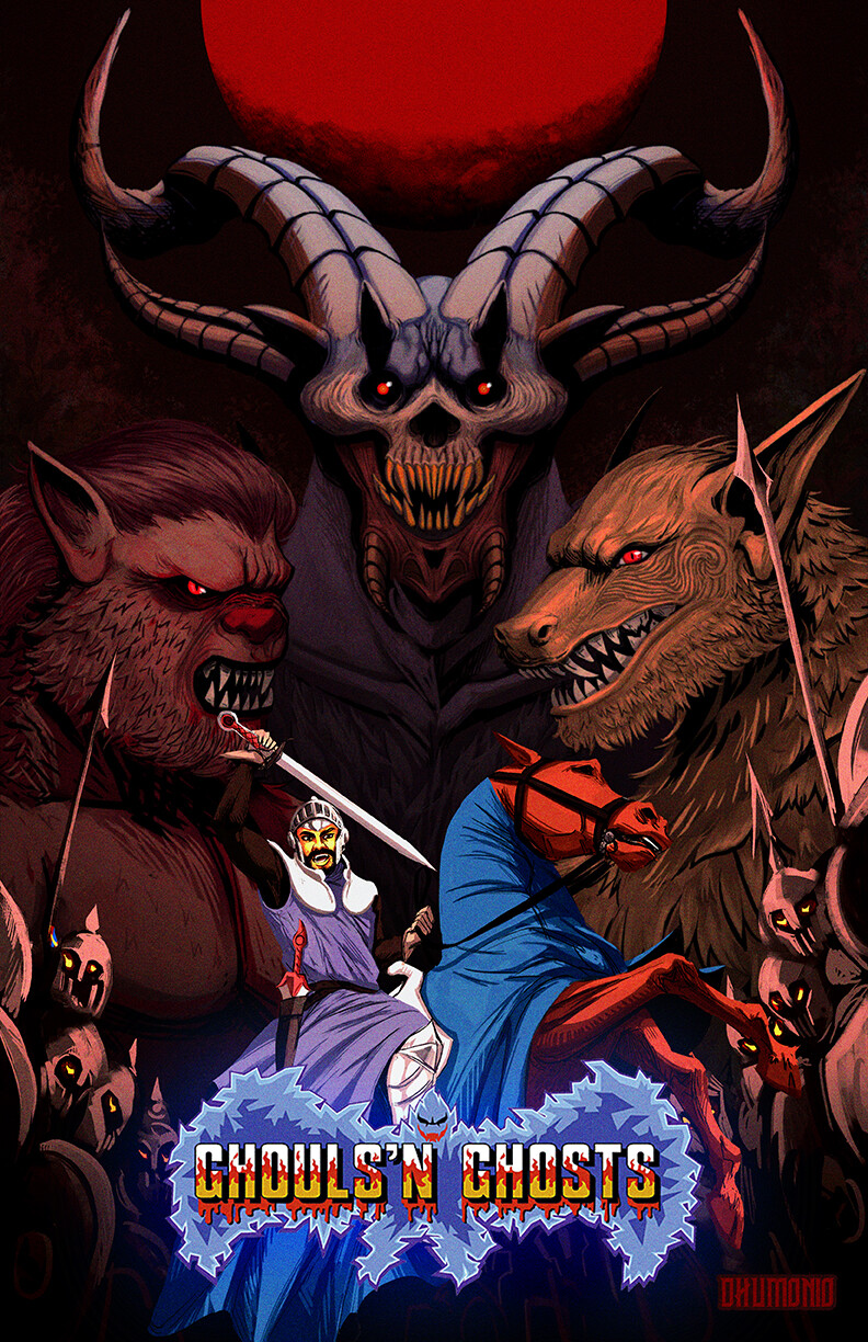 ArtStation - Ghost and Ghouls