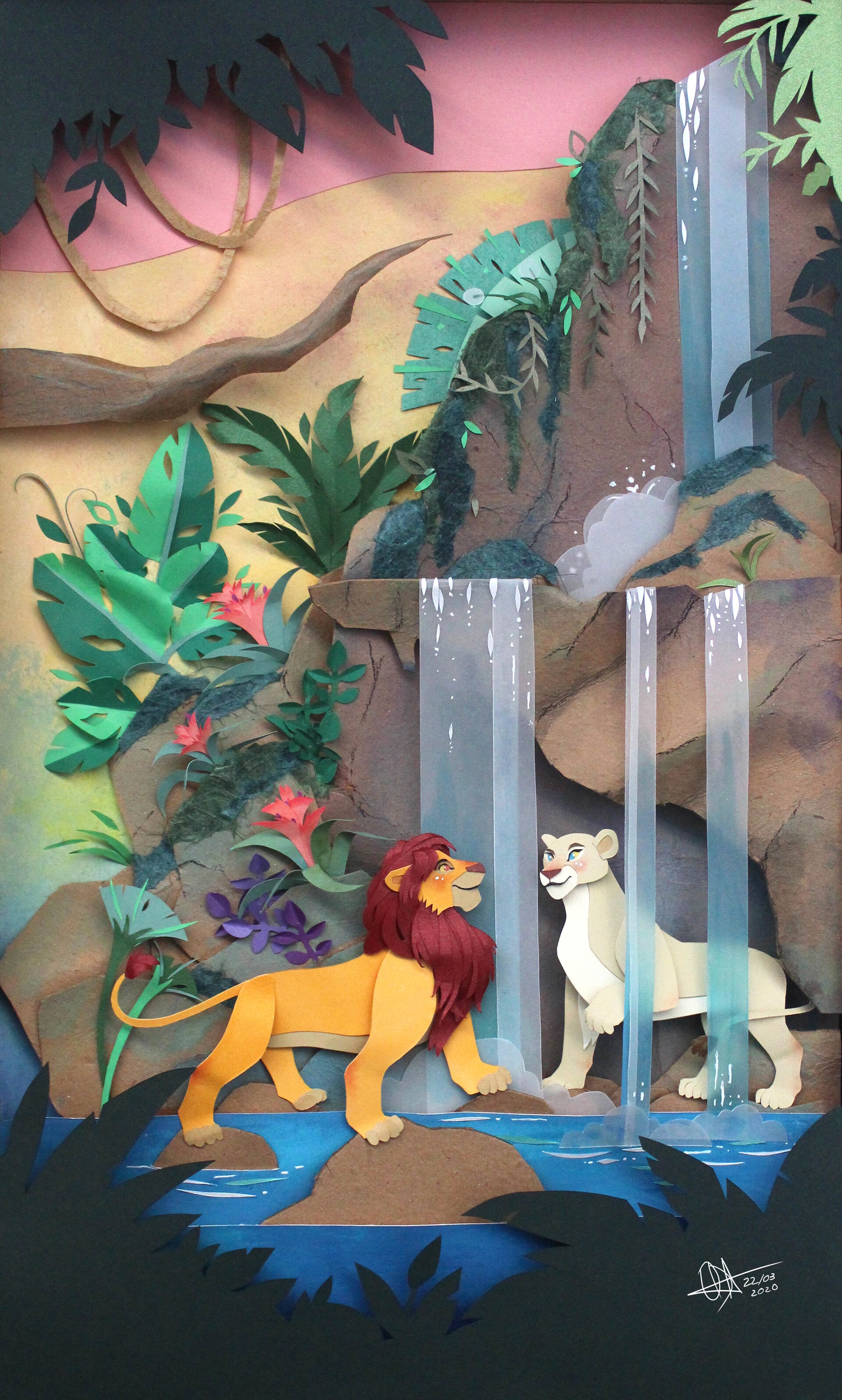 Simba And Nala Can You Feel The Love Tonight