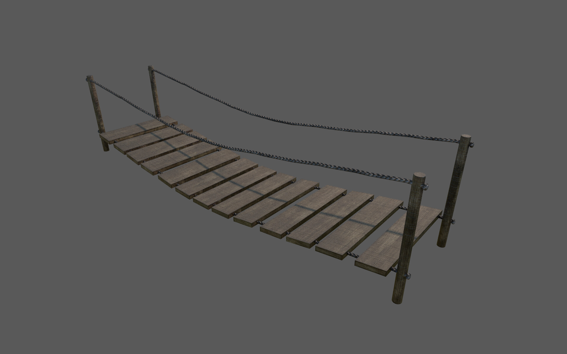 ArtStation - Rope Bridge