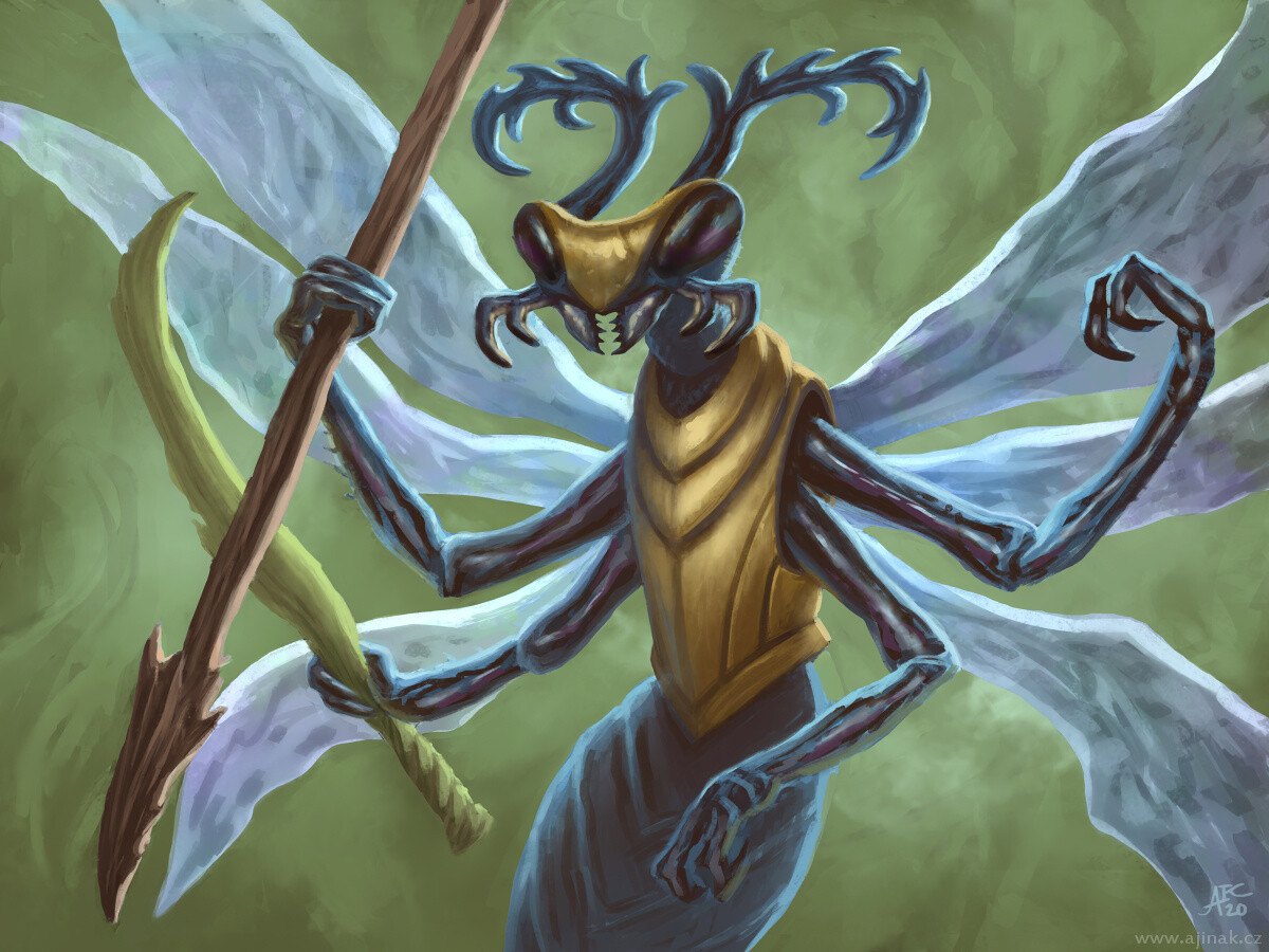 ArtStation - Insect warrior