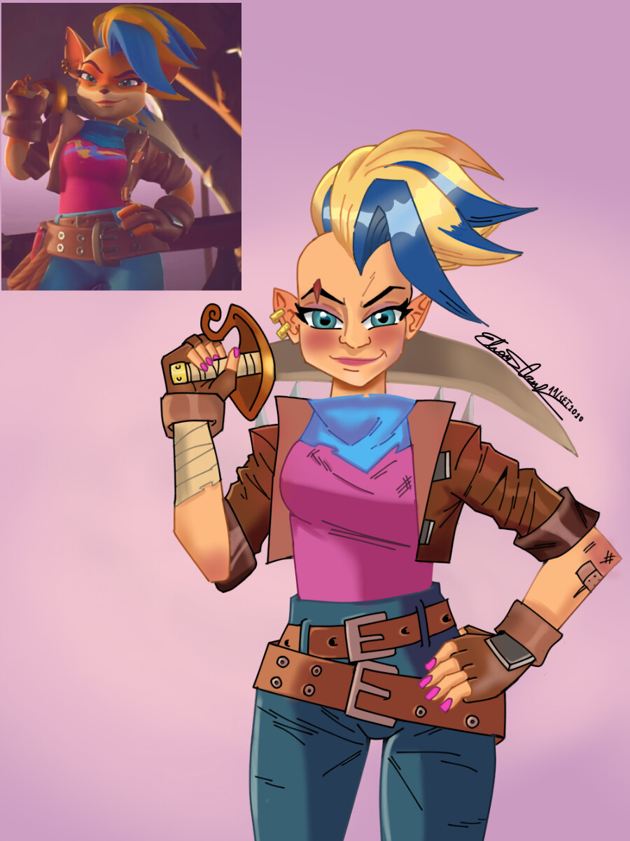 ArtStation - Tawna human version