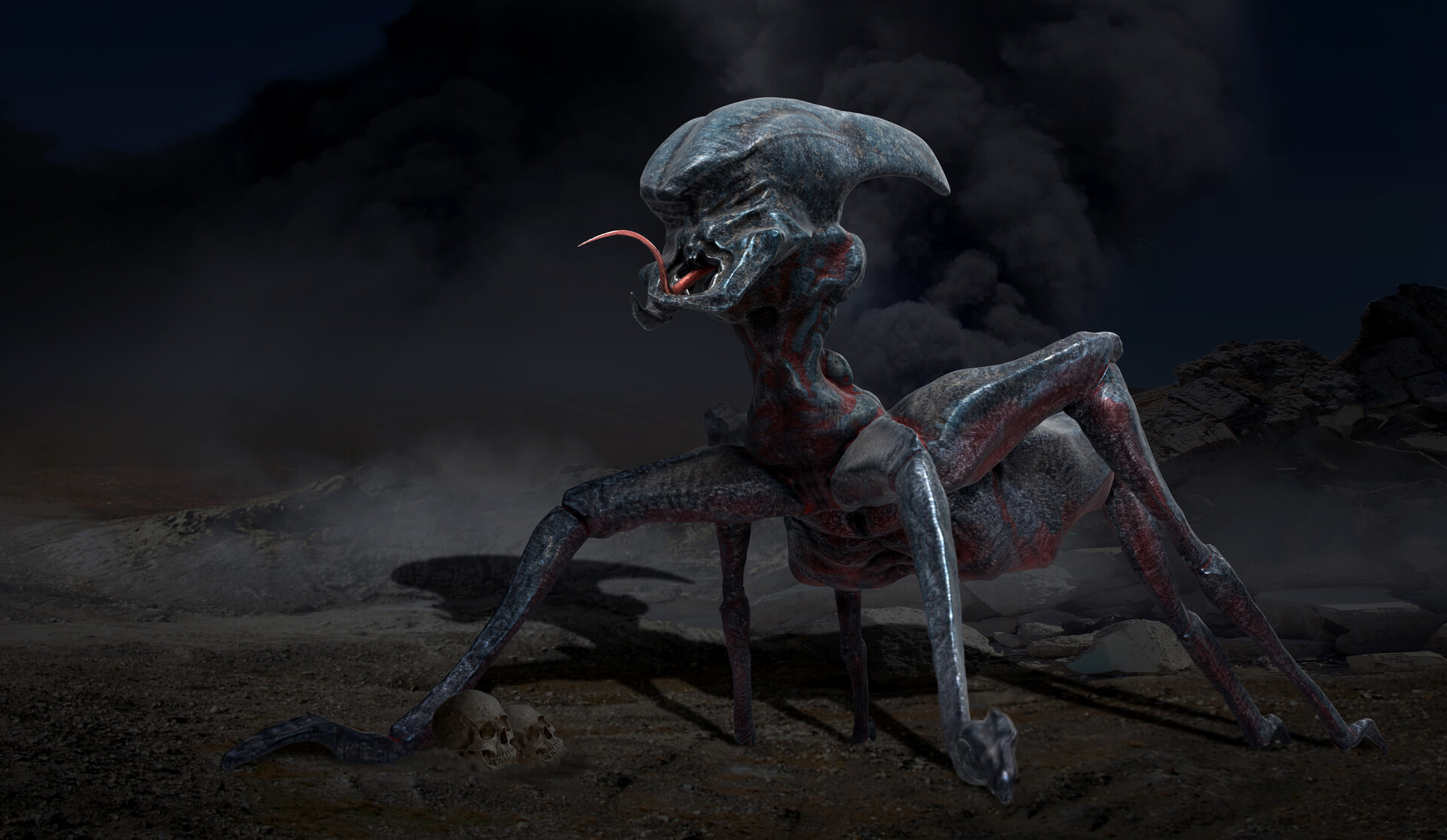 ArtStation - monster design （old practice）