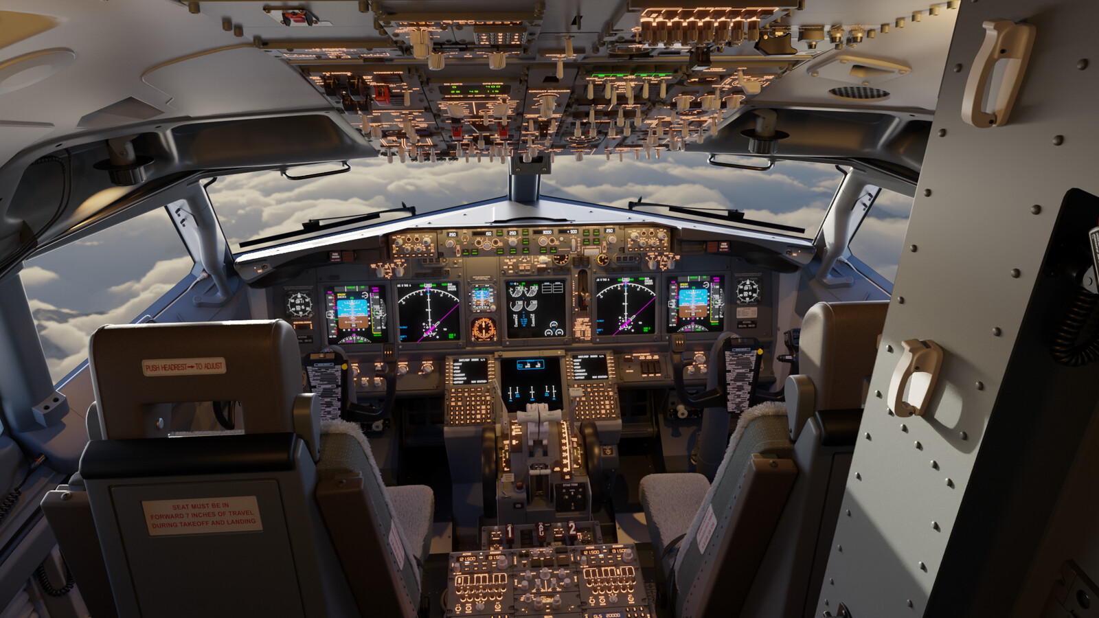 Arland - Boeing 737-800 Cockpit