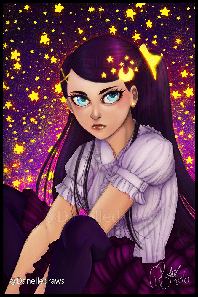 ArtStation - Star girl