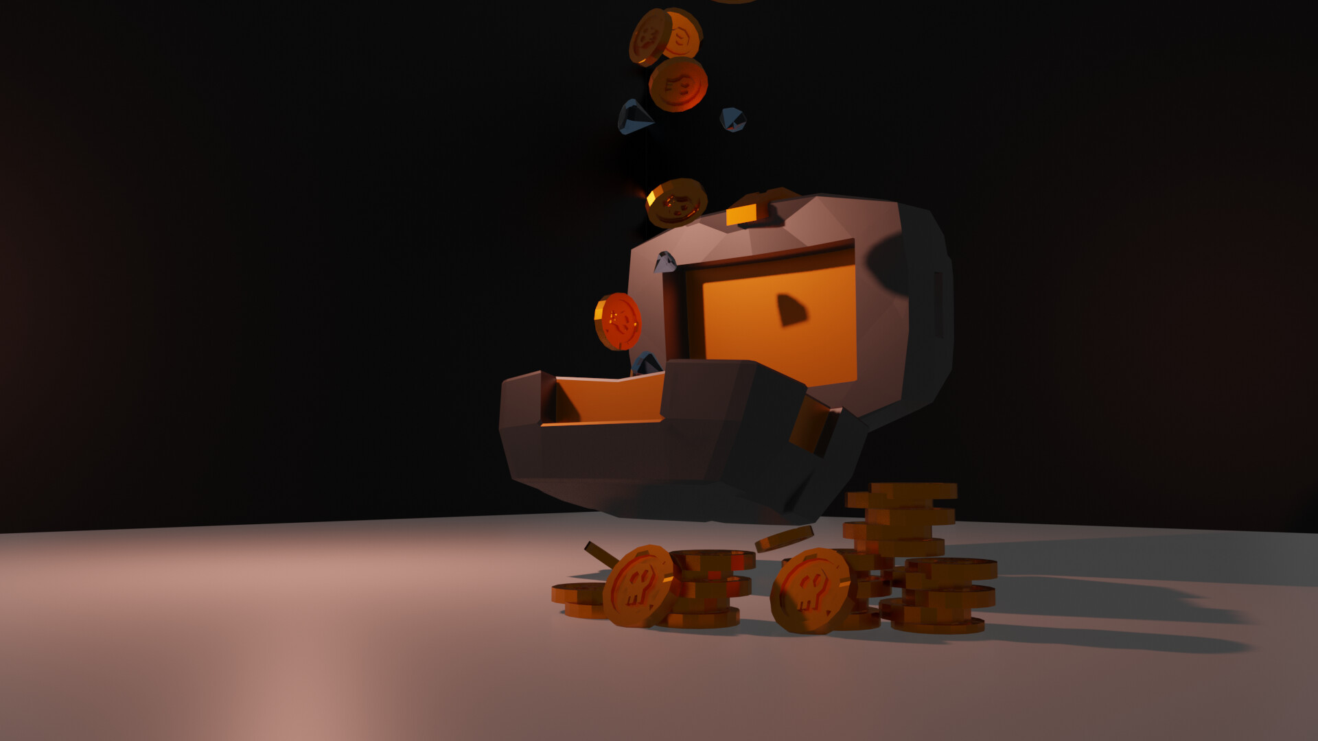 ArtStation - Chest of gold