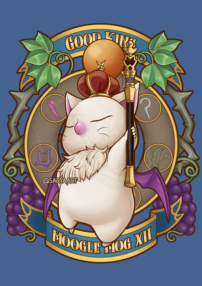 ArtStation - Good King Moogle Mog XII