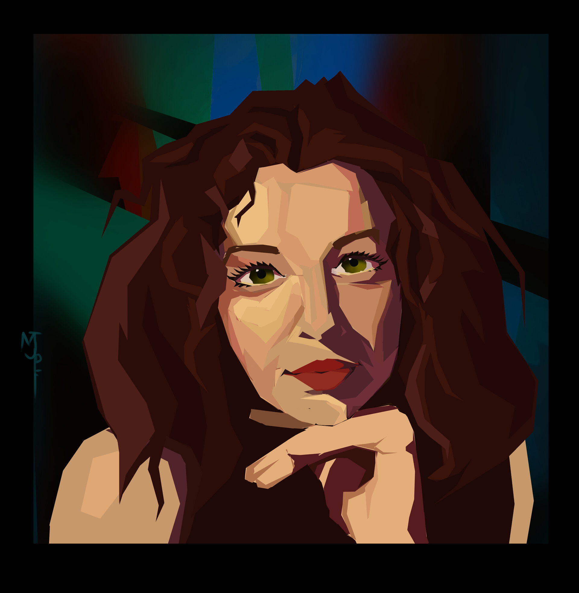 ArtStation - Portrait colour study#2