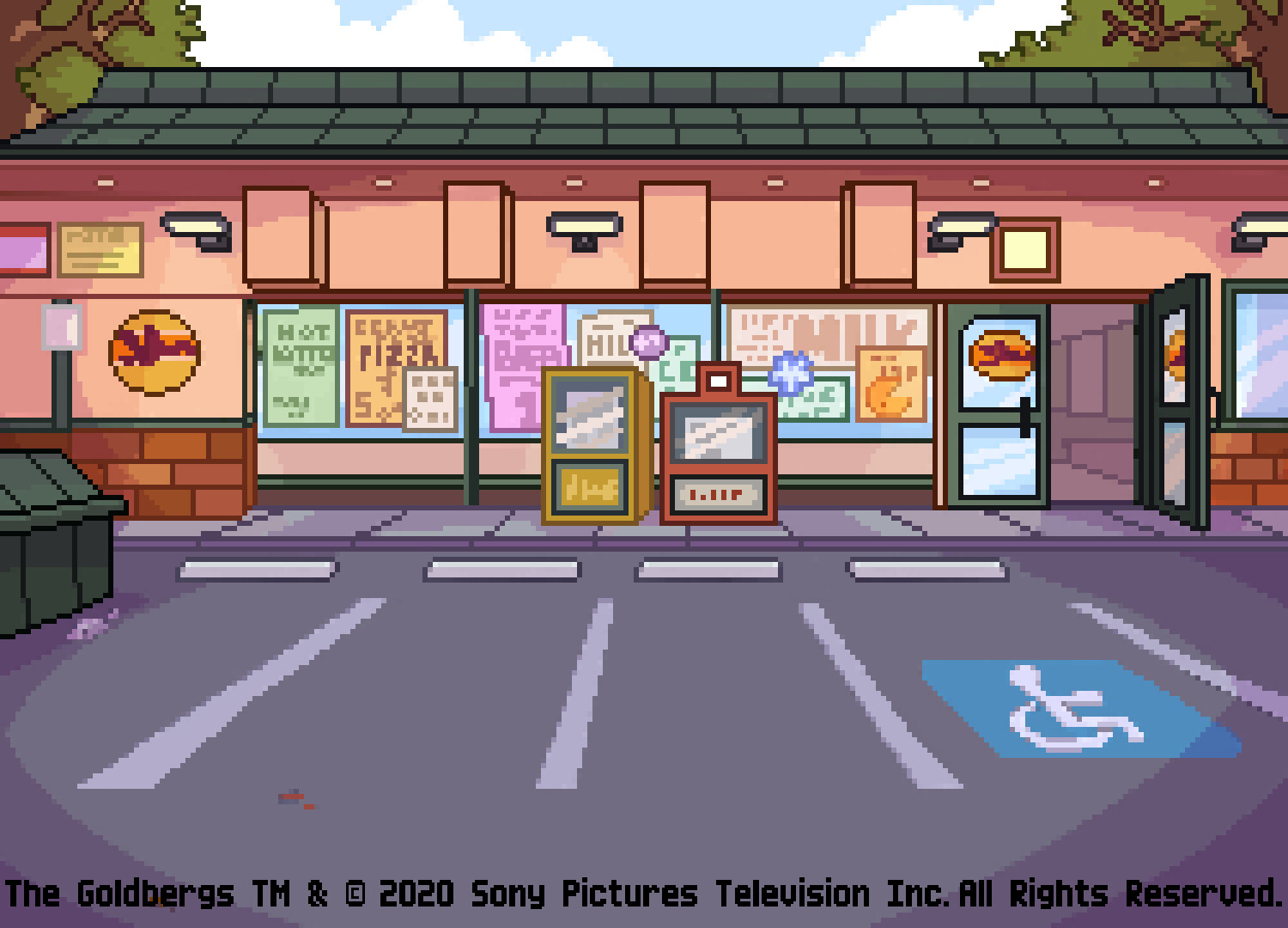 Parking Garage Pixel Art HD Wallpaper: Empty Parking Lot, Light,