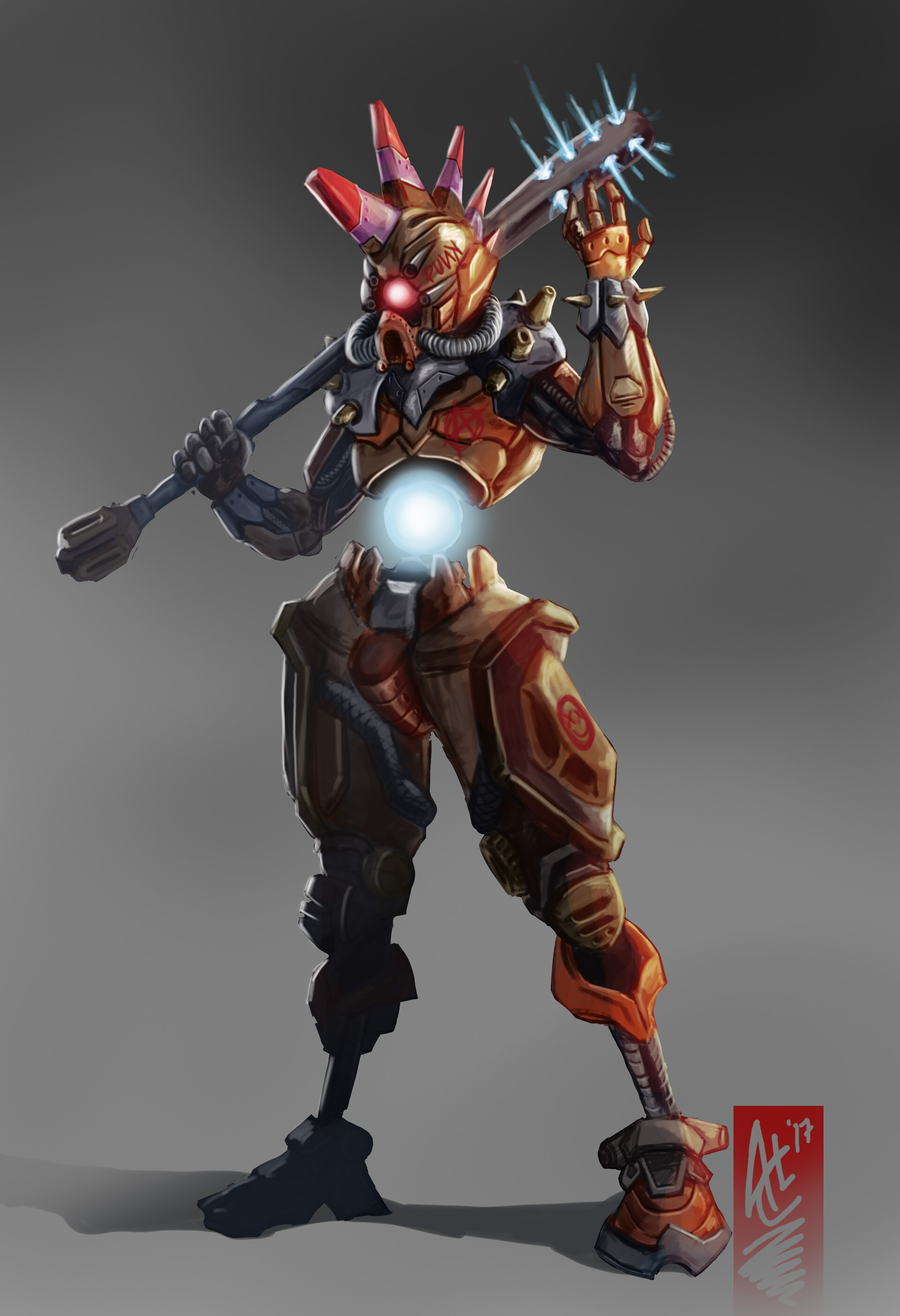 ArtStation - Punk Cyborg