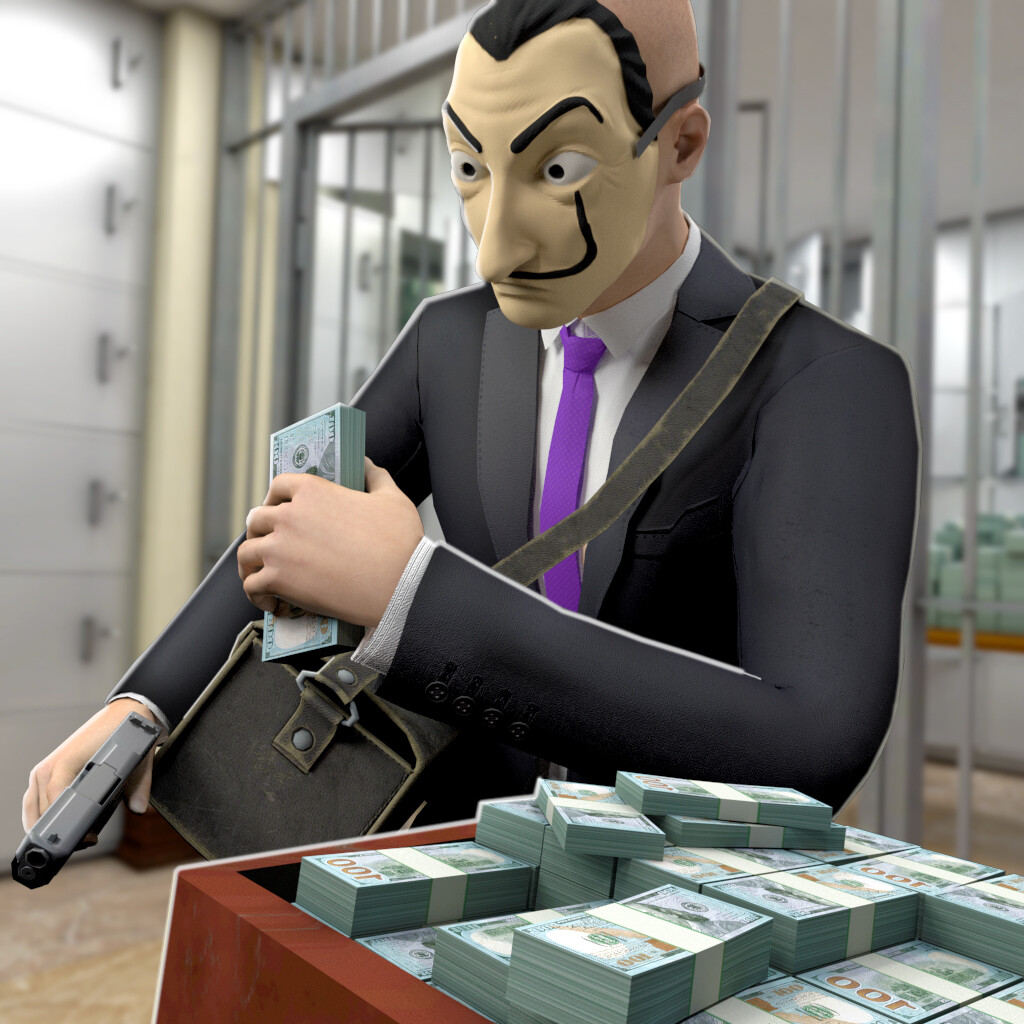 ArtStation - Bank Robbery