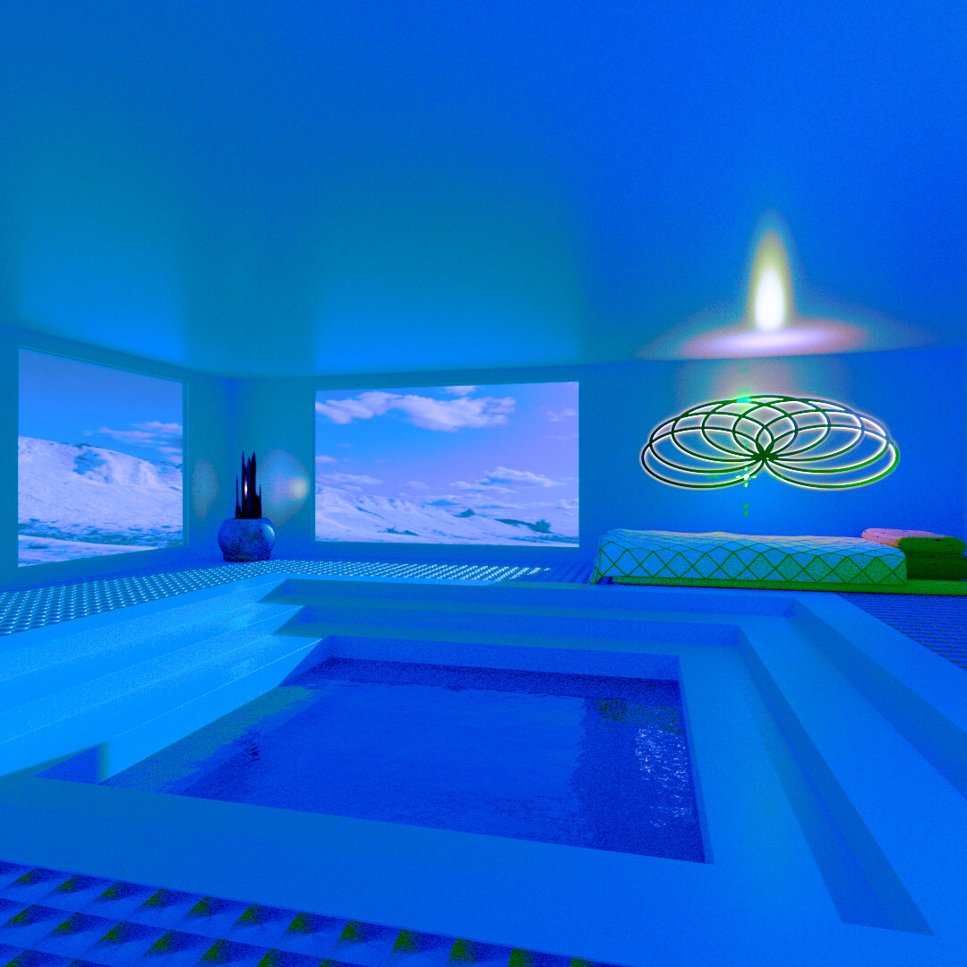 Jemeneye - Blue Meditation Room