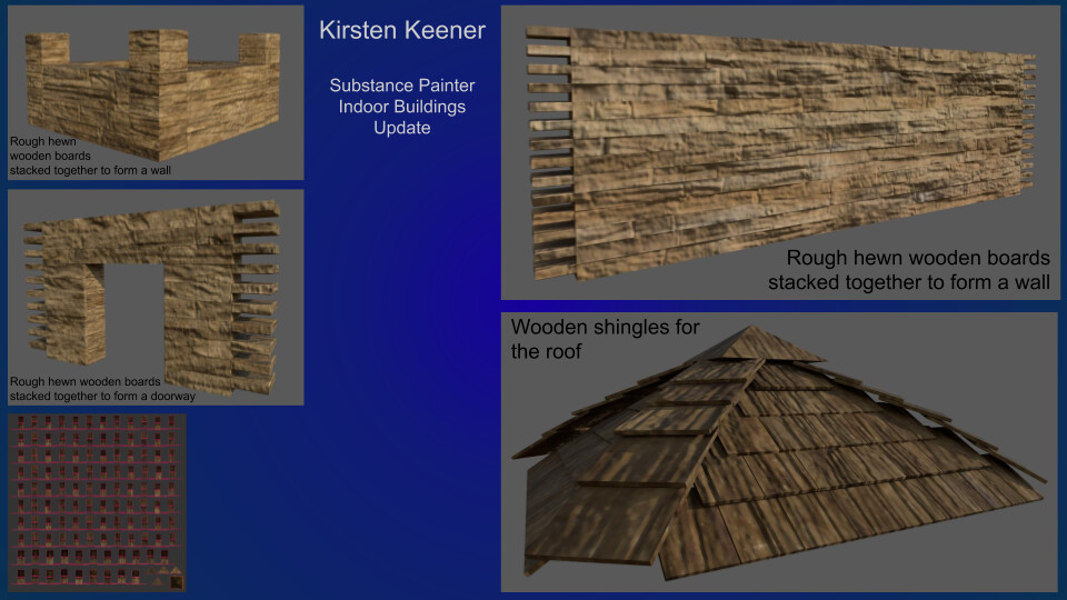 ArtStation - Substance Painter Indoor Buildings for Fort St. Clair