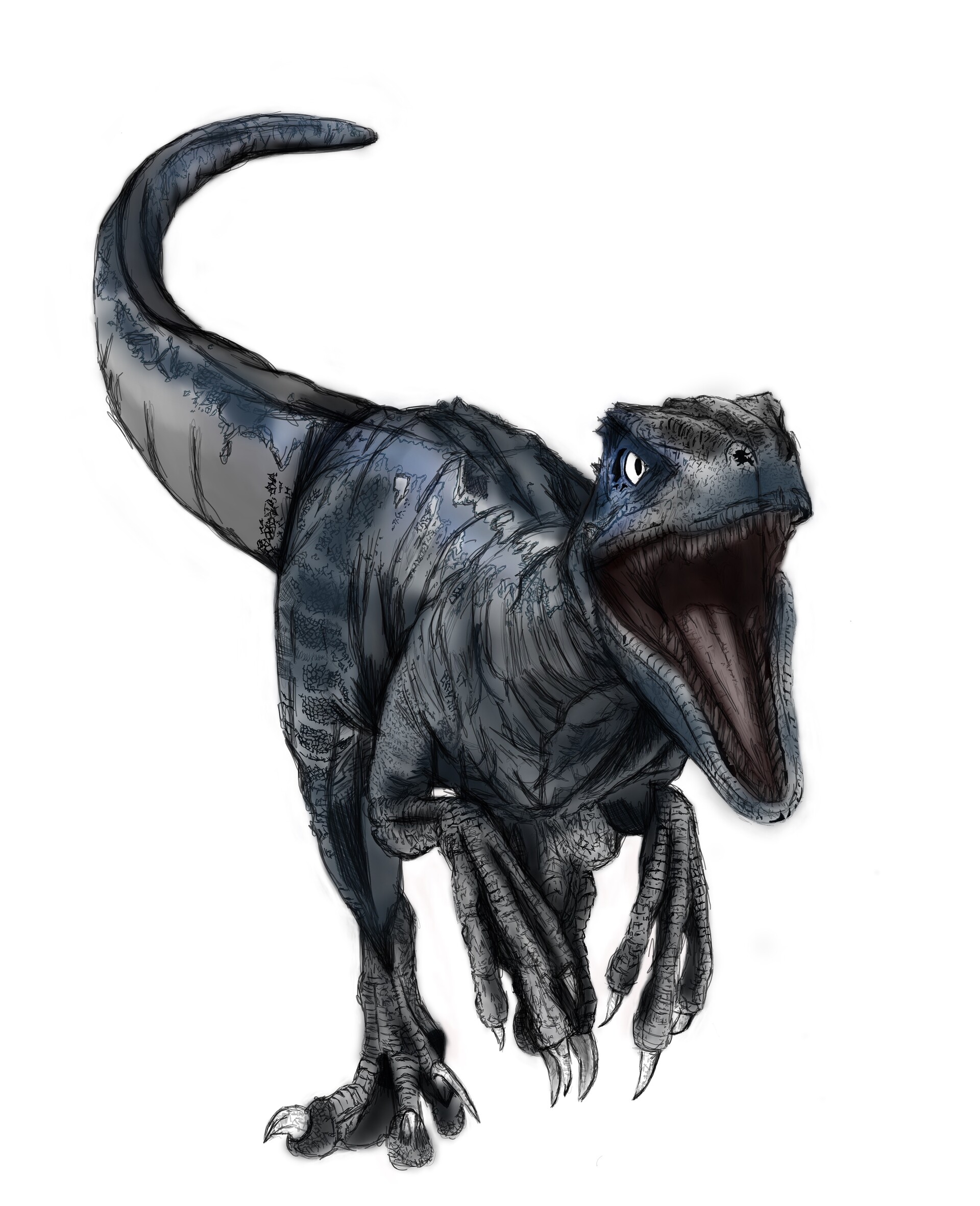 ArtStation - Blue fan art