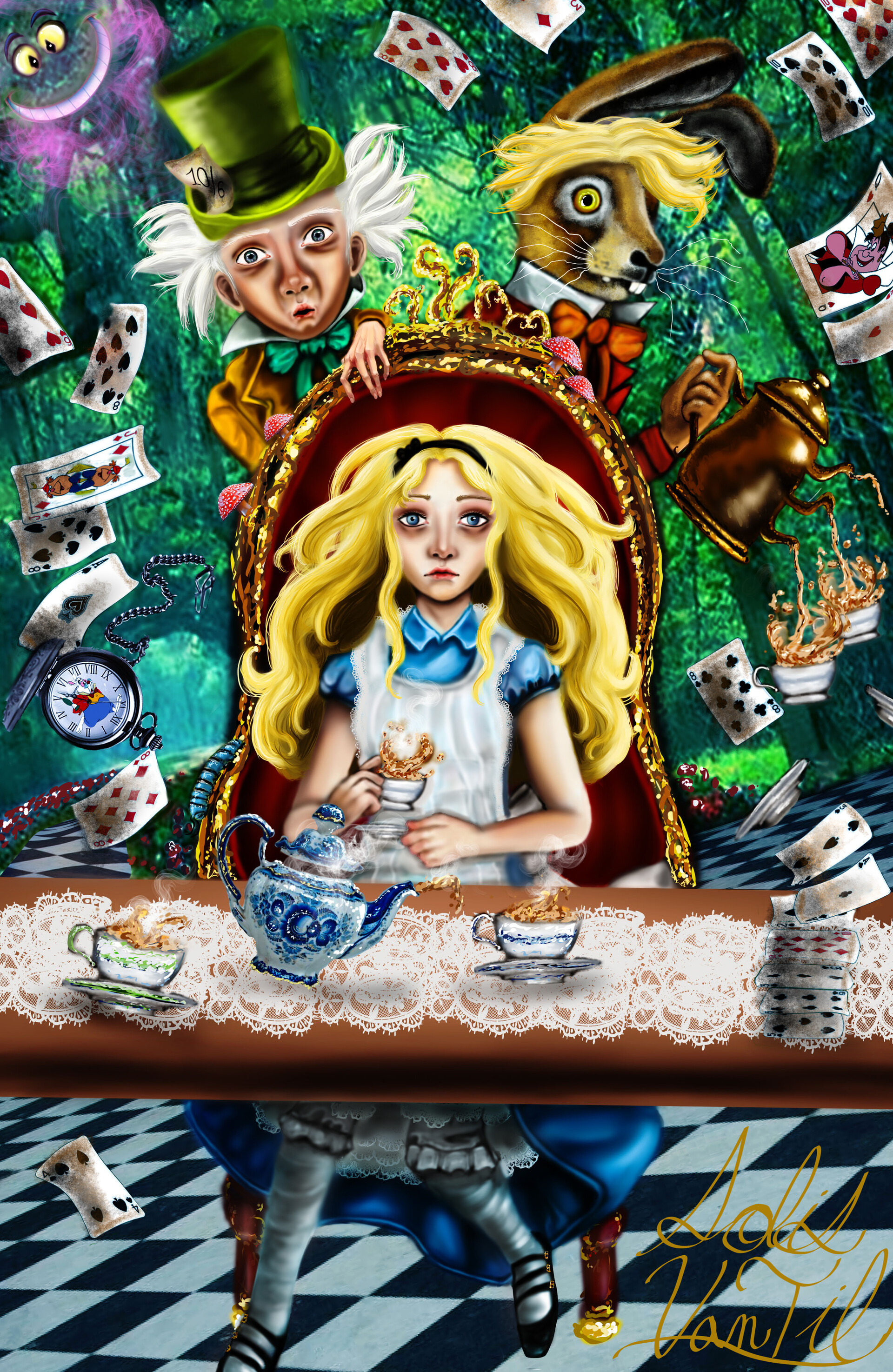 ArtStation - Alice in Wonderland- All the best people are